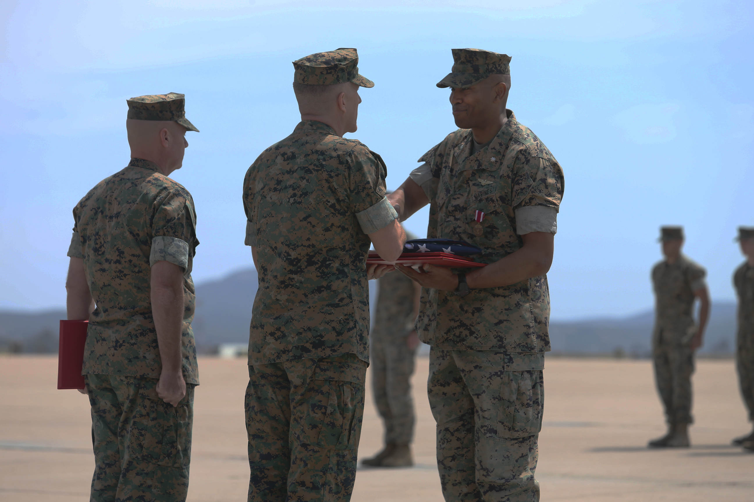 Lt. Col. Christopher Robinson Retires