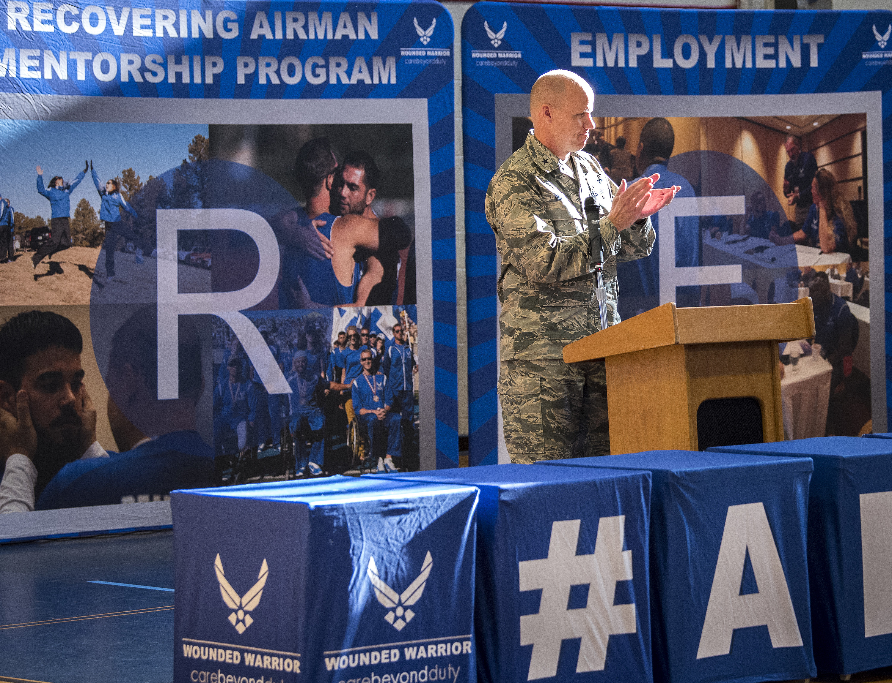 Warriors return for fourth year > Air Force Wounded Warrior (AFW2 ...