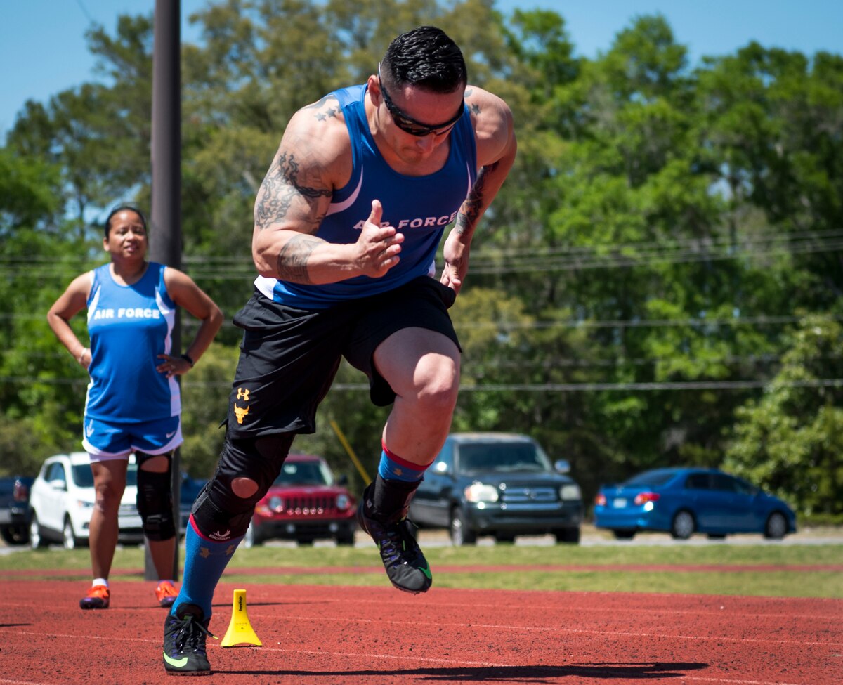Warrior Games training Day 1 > Air Force Wounded Warrior (AFW2) Program ...