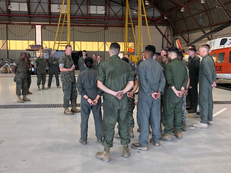Major General Mark R. Wise Thanks MCAS Yuma Search and Rescue > Marine ...