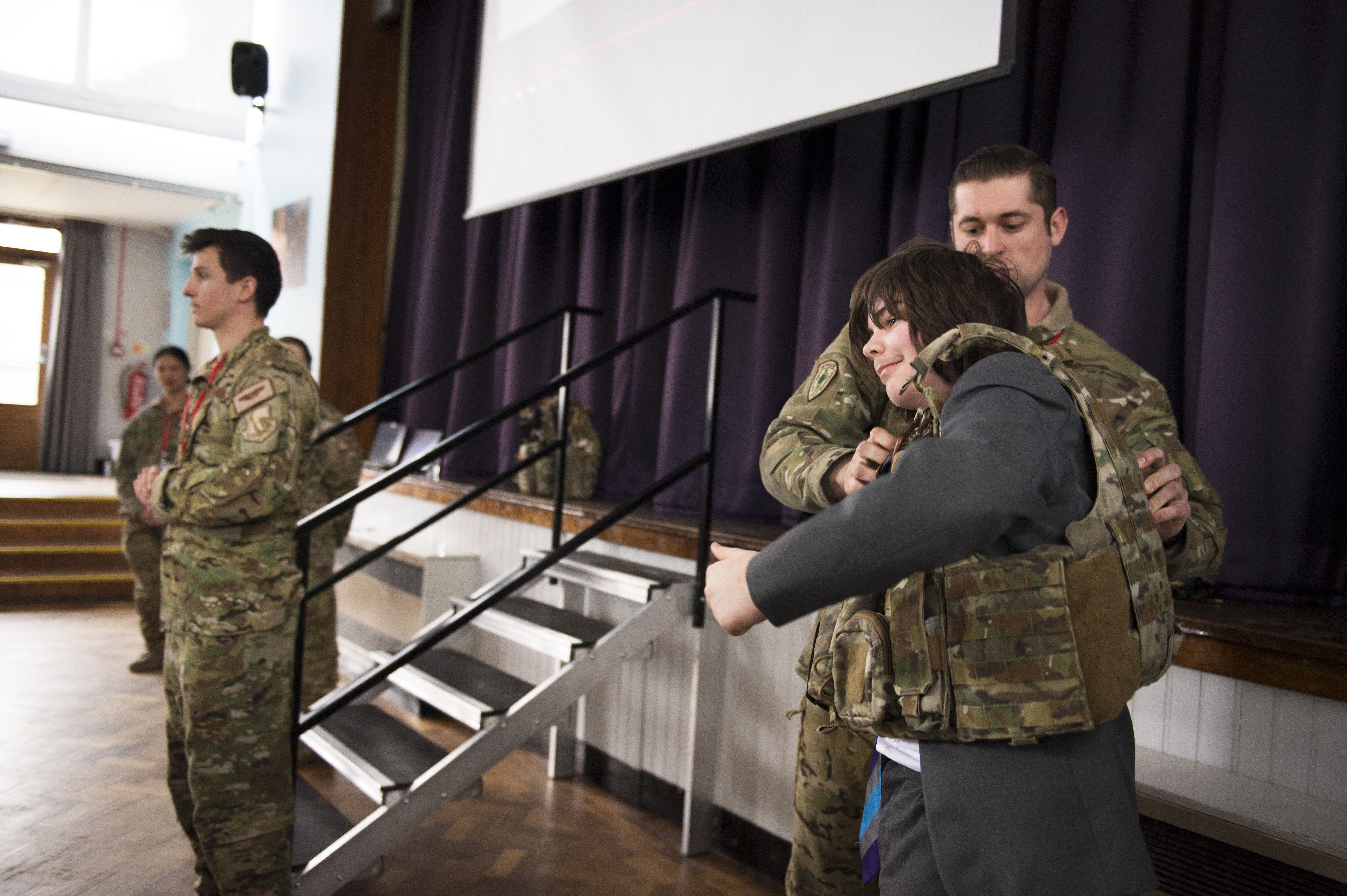 Pave Hawk pilots pave the way for local students > Royal Air Force ...