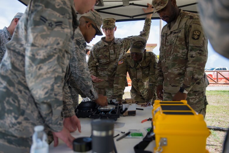 Joint communications training: Soldiers, Airmen make the connection ...