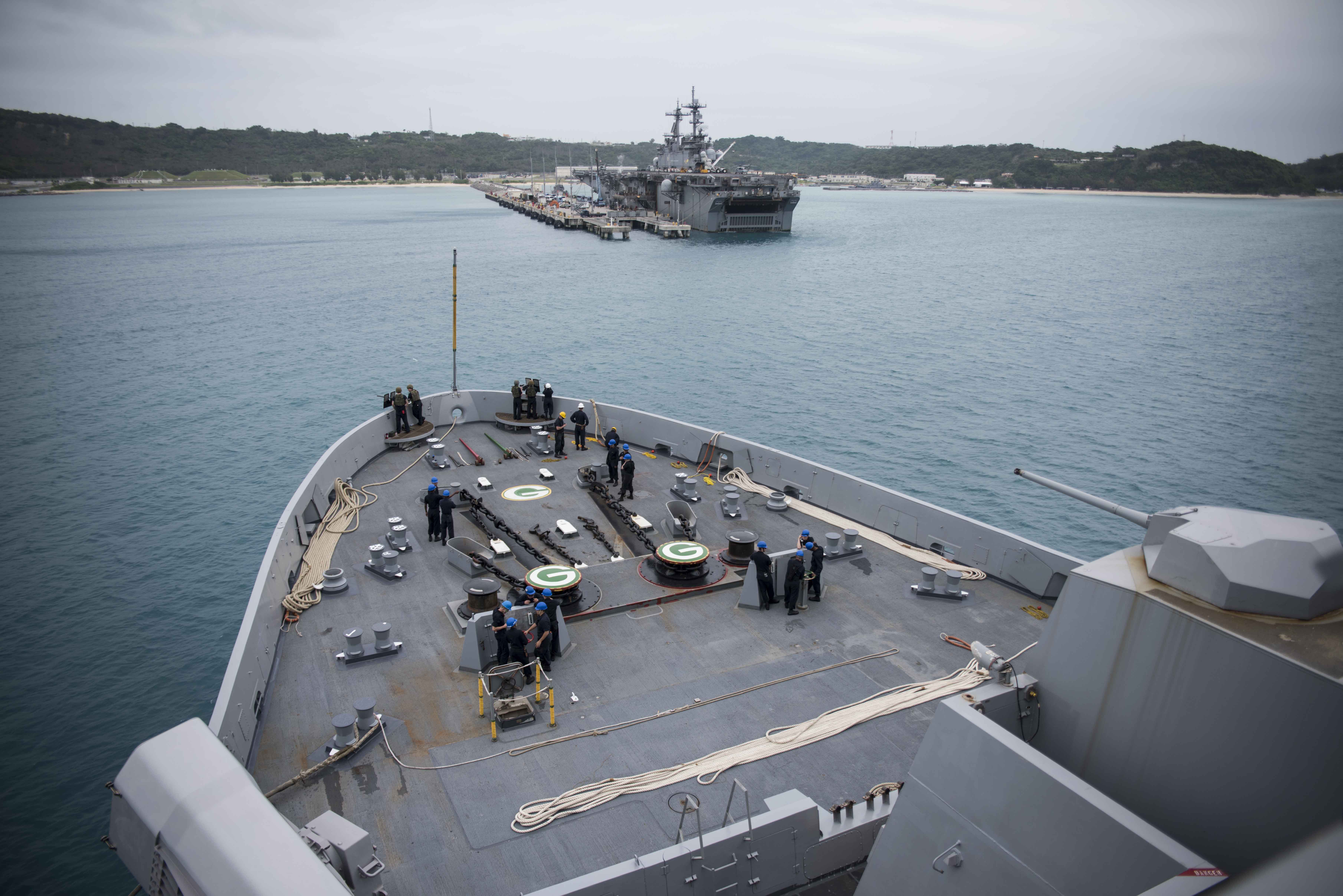 Wasp ESG arrives in Okinawa to offload 31st MEU > Expeditionary Strike ...