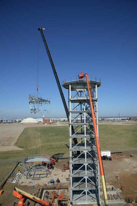 Air traffic control tower construction project