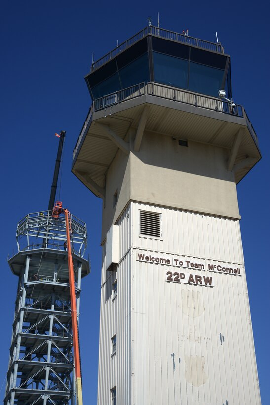 Air traffic control tower construction project