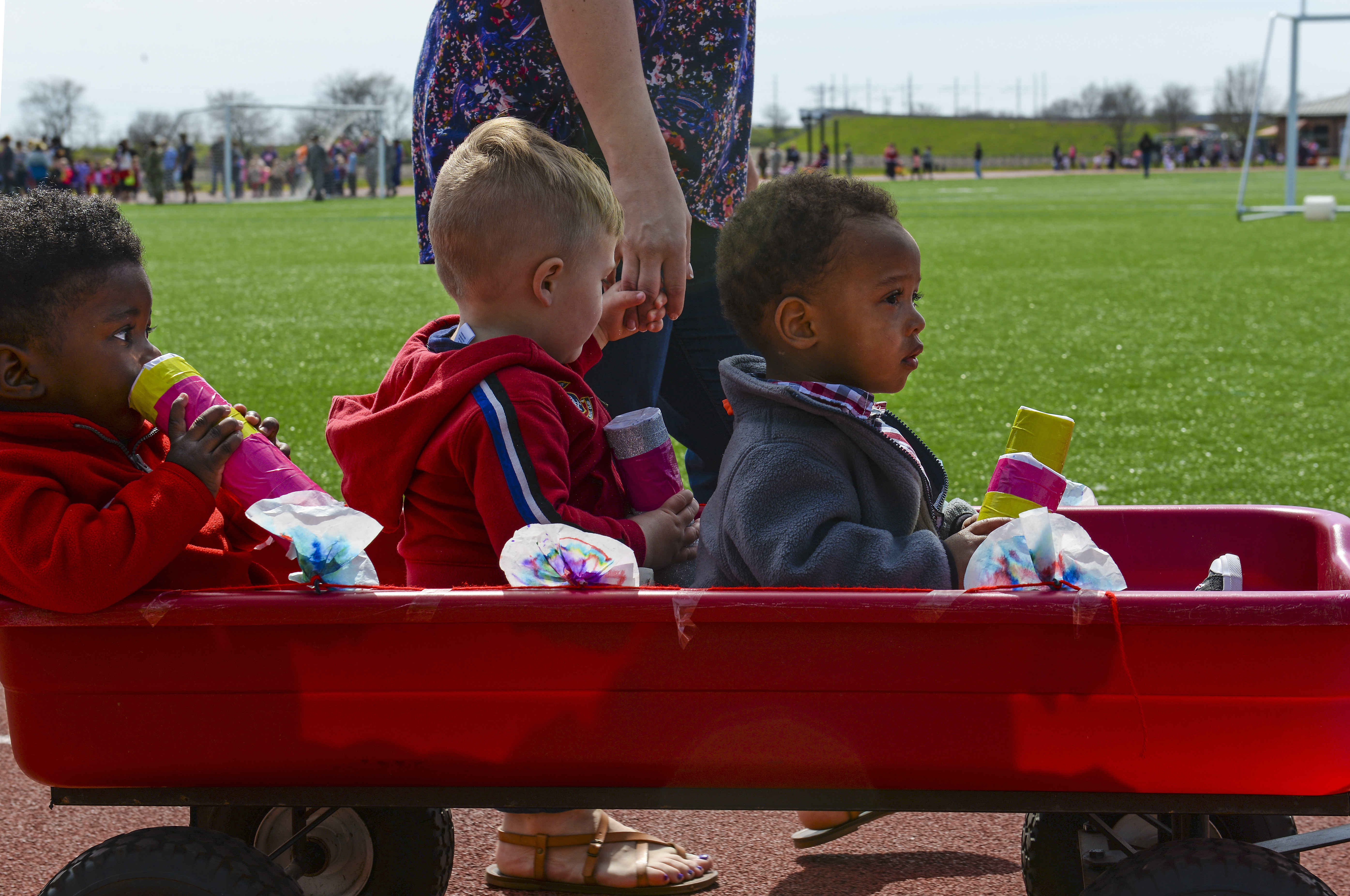 Scott CDC Holds Purple Up Parade > Scott Air Force Base > News