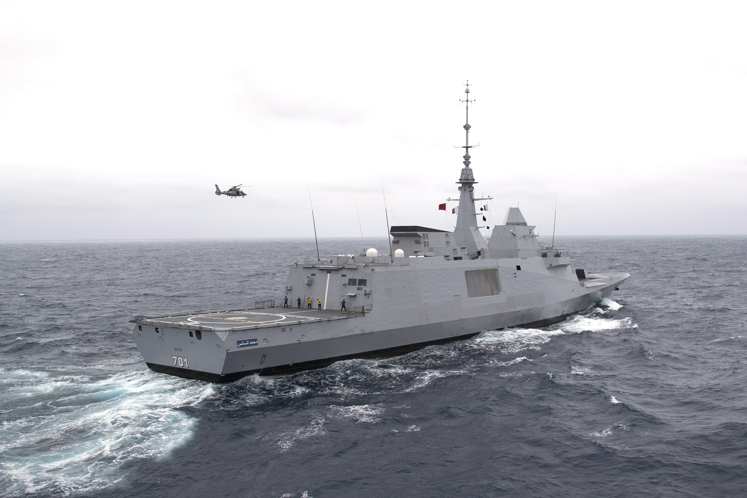 U.S. Naval Forces Europe-Africa and Moroccan Visitors Embark Truman ...
