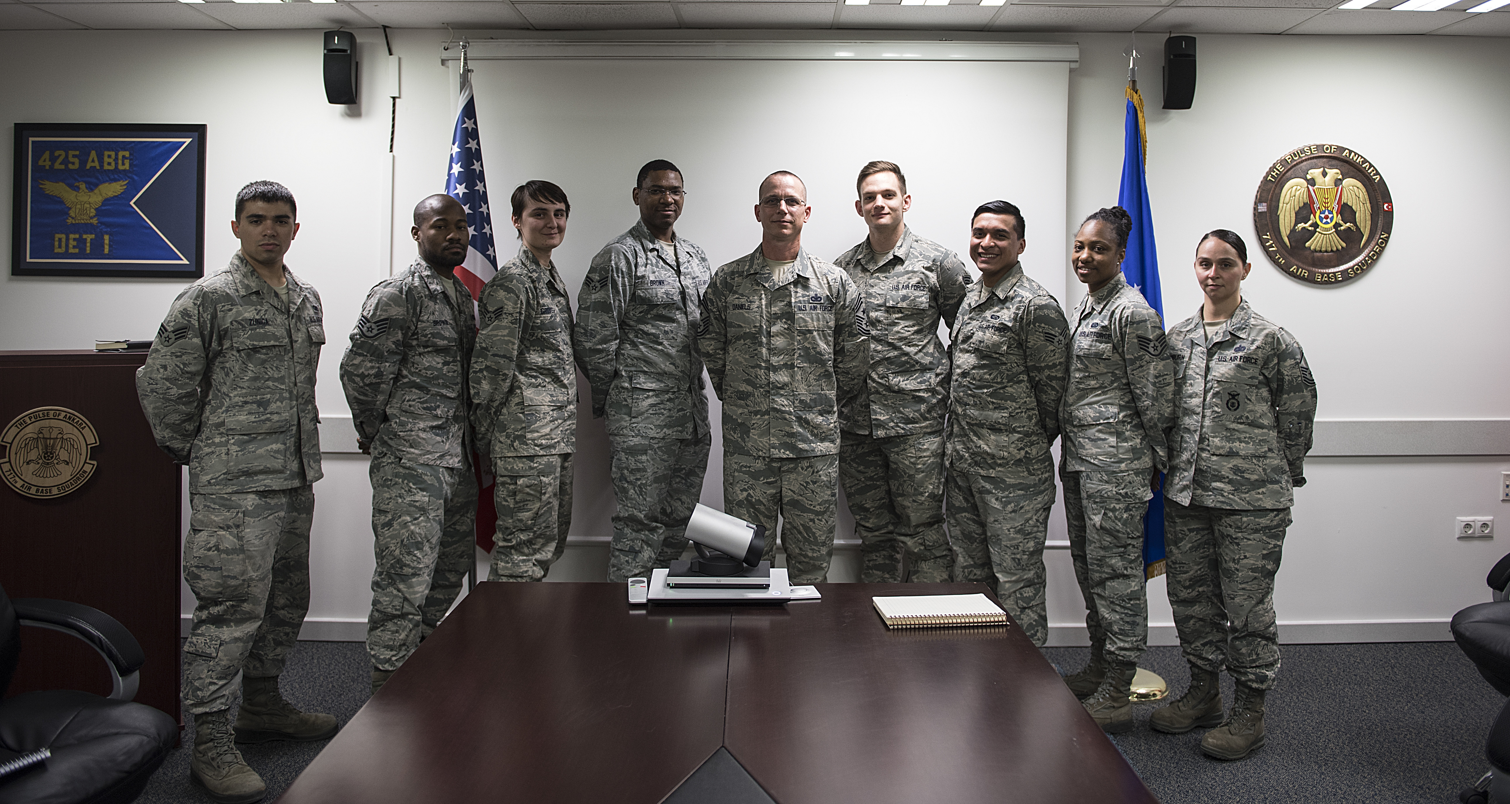 39th Command Team visits 717th and 425th ABS'