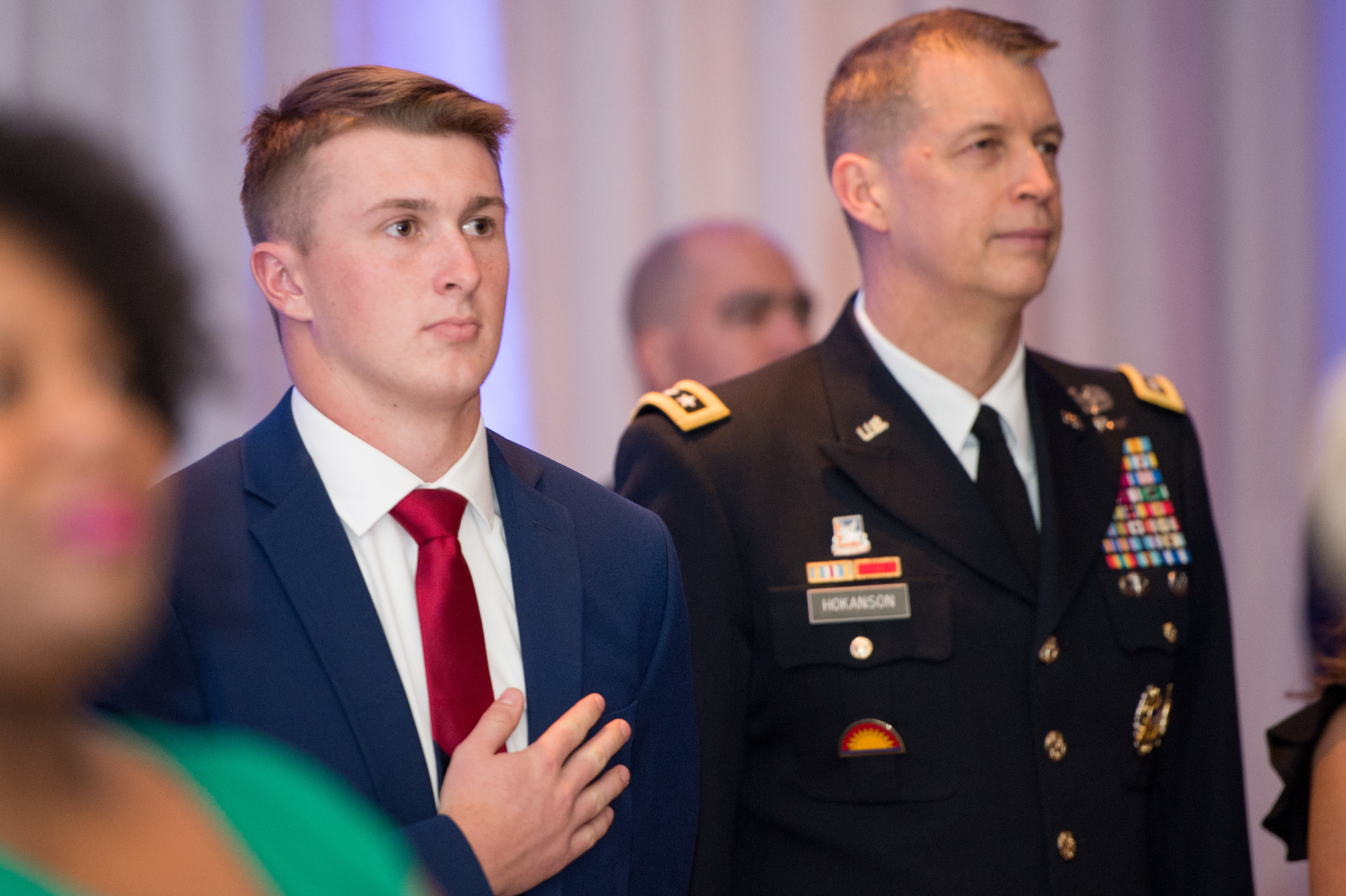 Aaron Hall recognized as National Guard's 'Military Child of the Year'