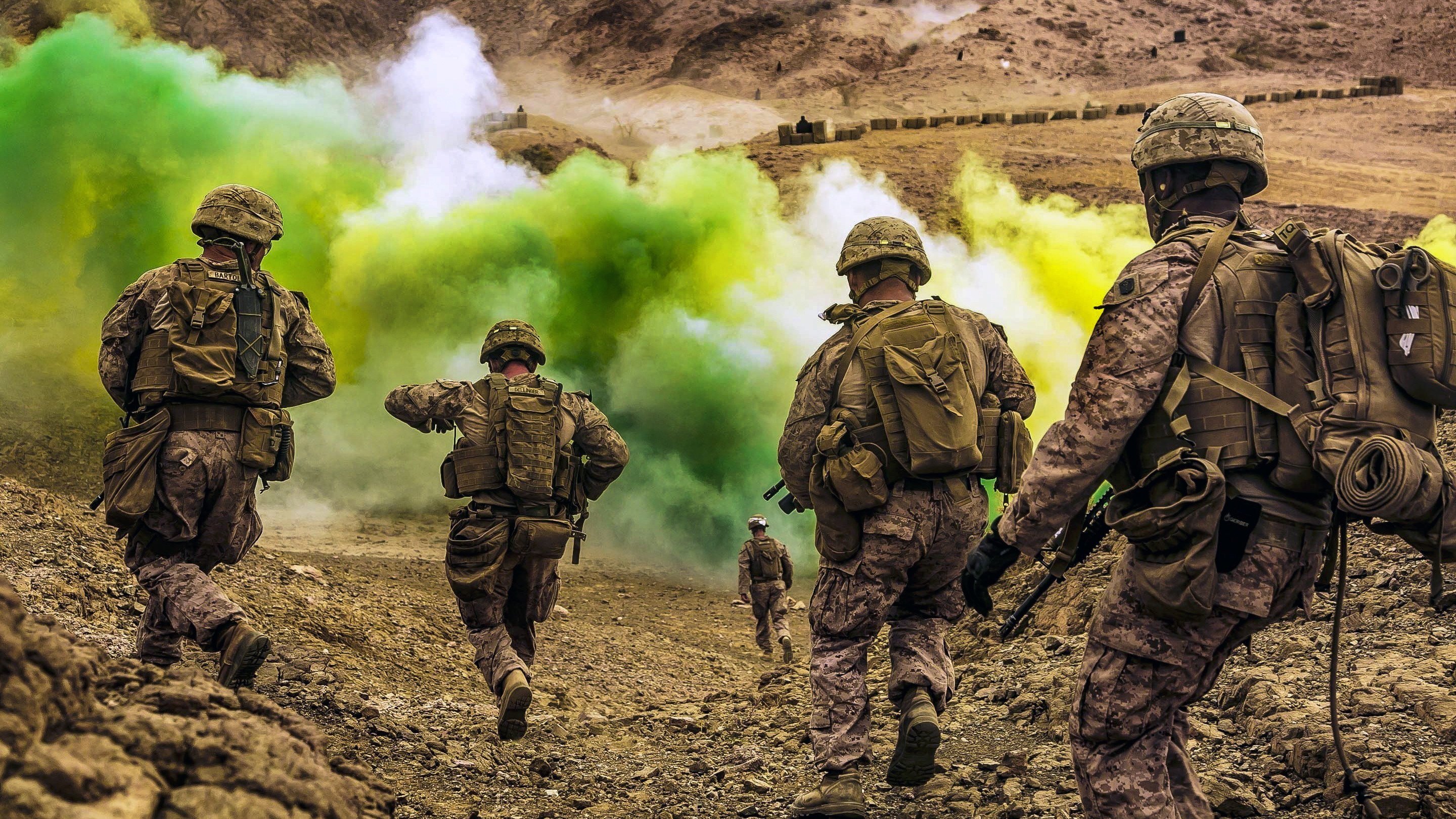 Smoke Scene | U.S. Department of War