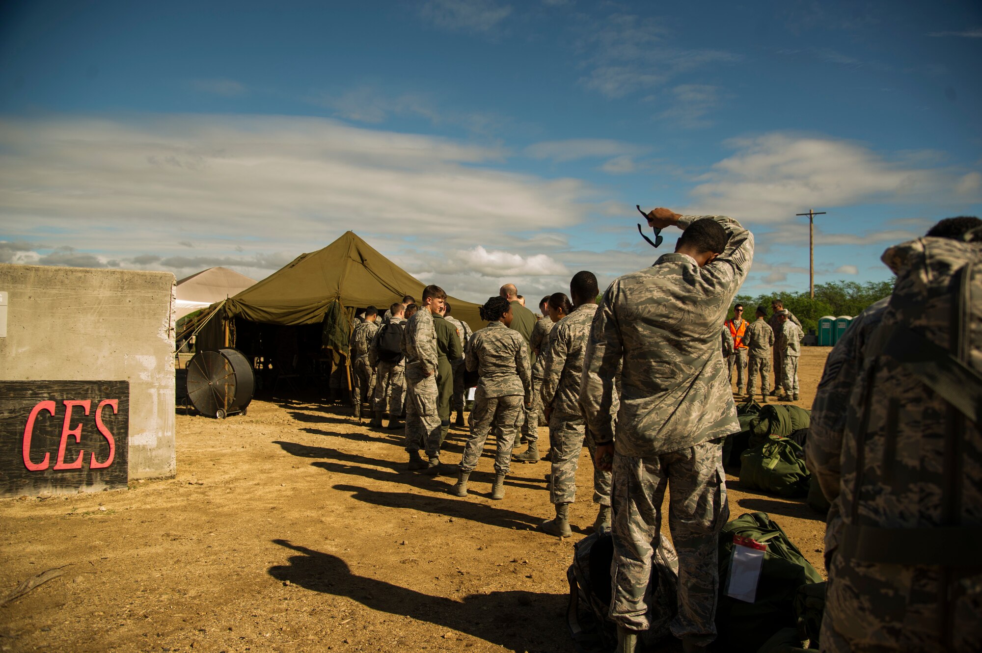 647th CES keeps training site ready > 15th Wing > Article Display