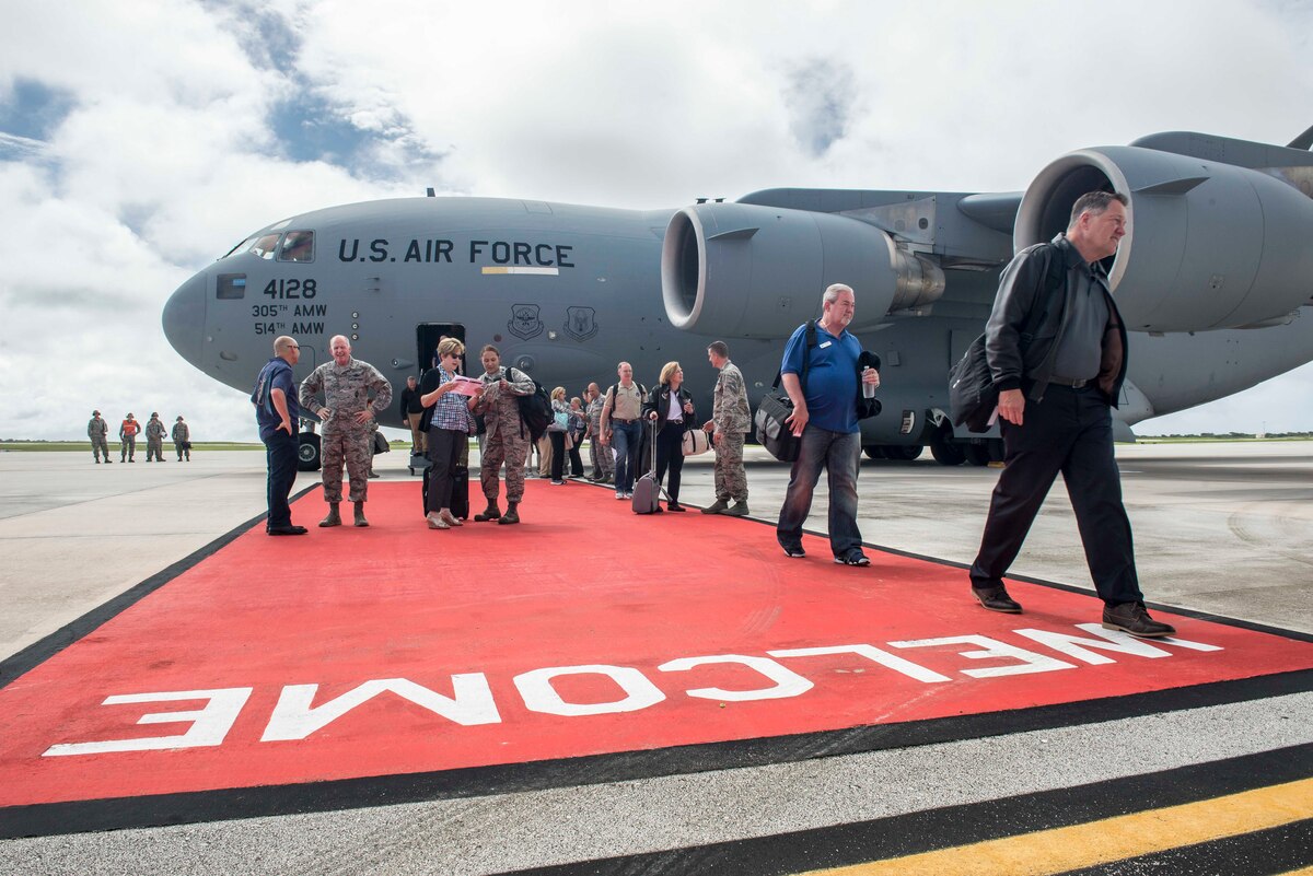 Air Force civic leaders visit Andersen Airmen, receive introduction to ...