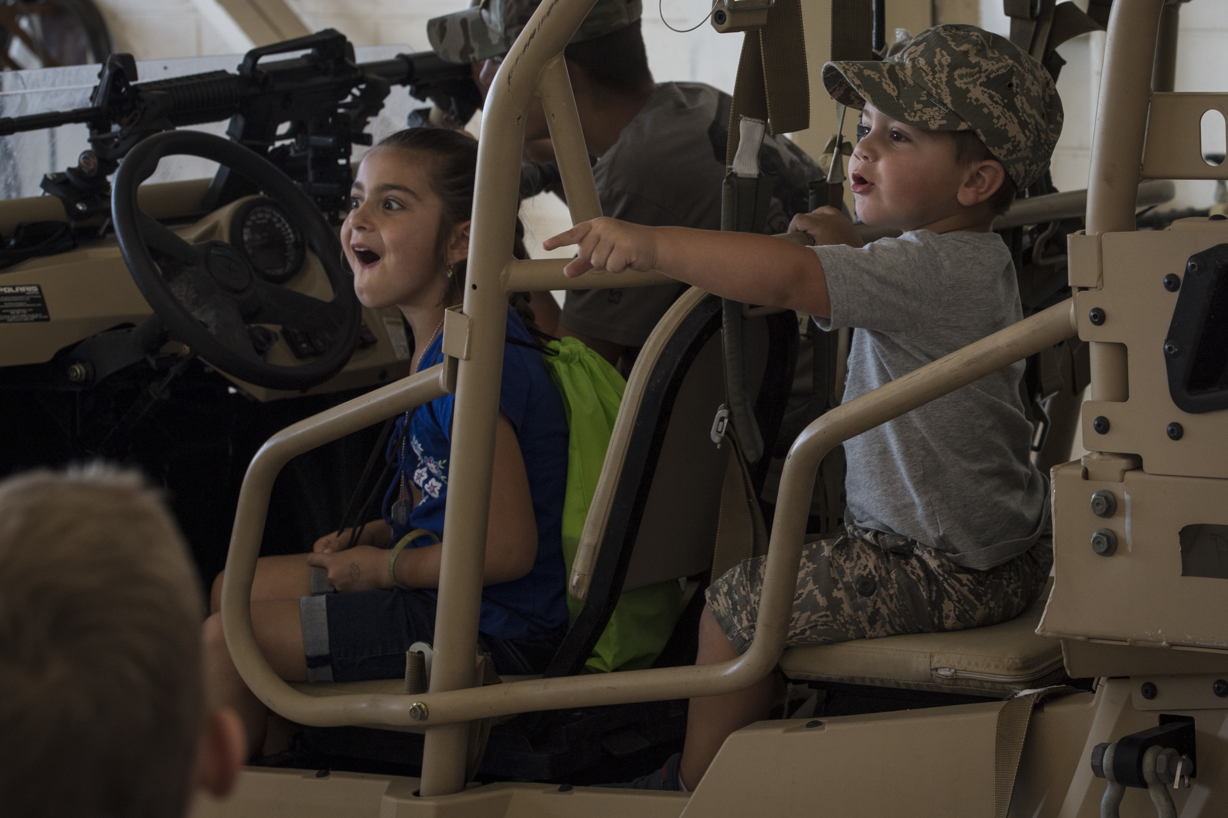 Kids gear up to deploy > Air Combat Command > Article Display