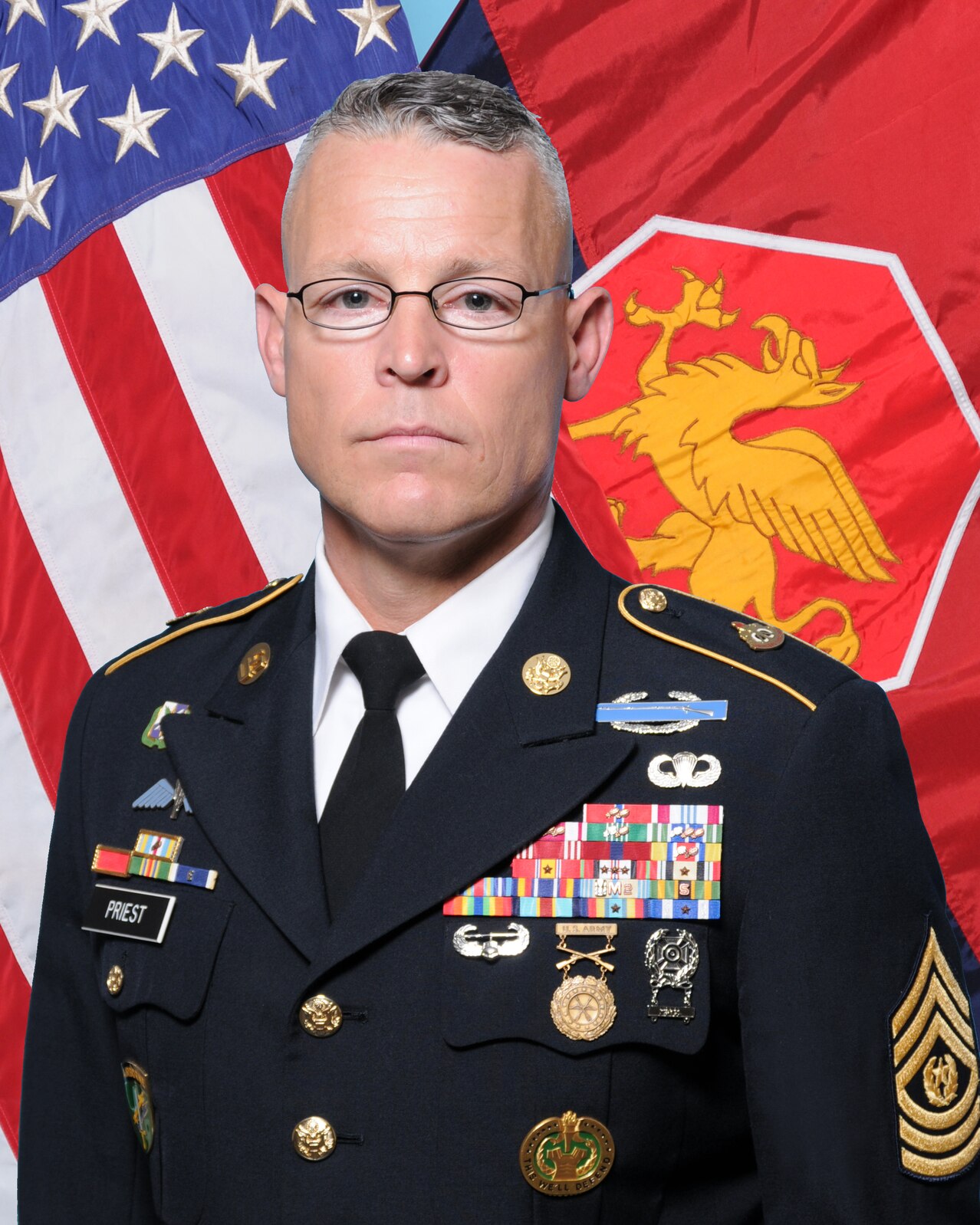 Command Sergeant Major Robert T. Priest