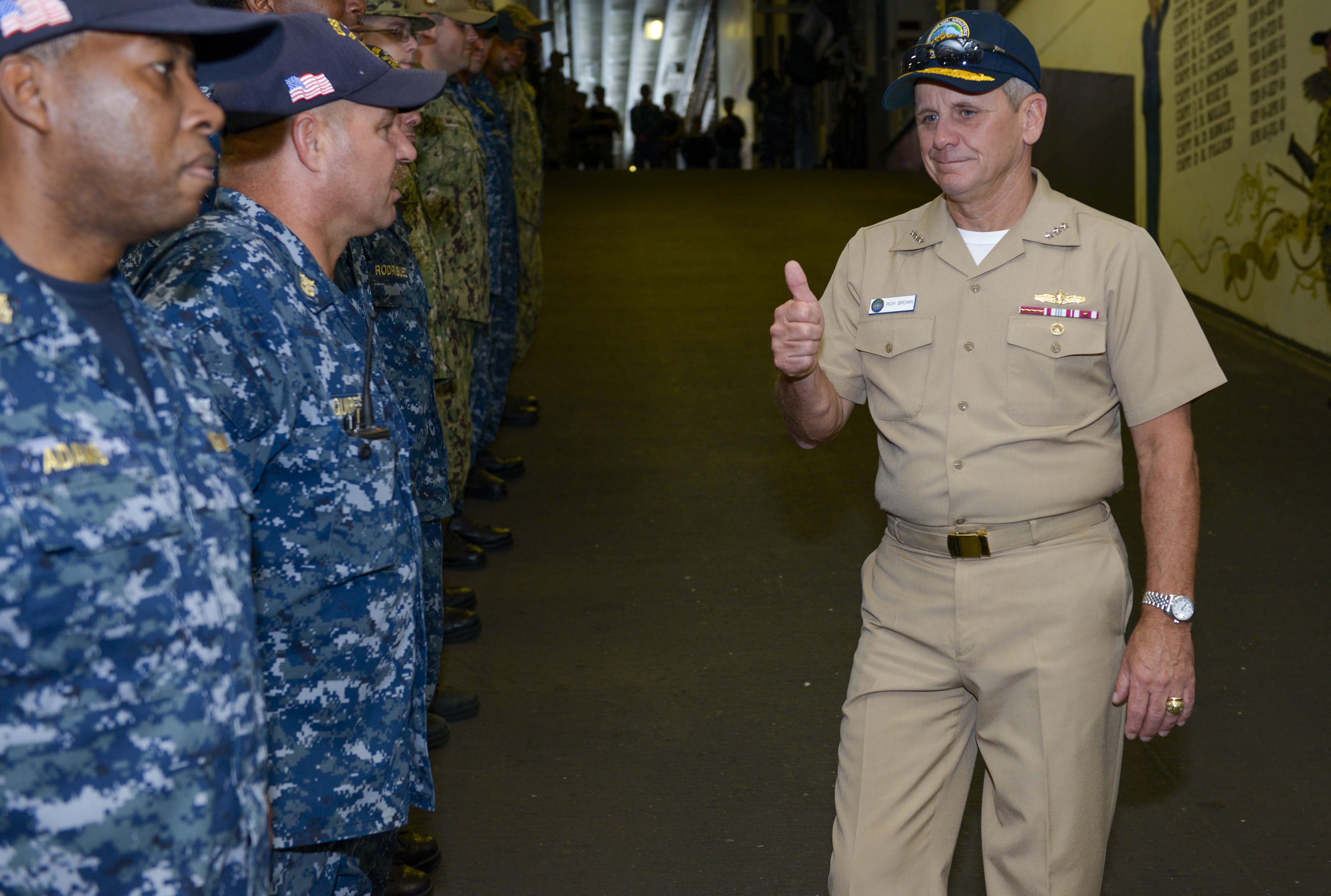 CNSP Visits Sasebo, Discusses Command Philosophy > United States Navy ...