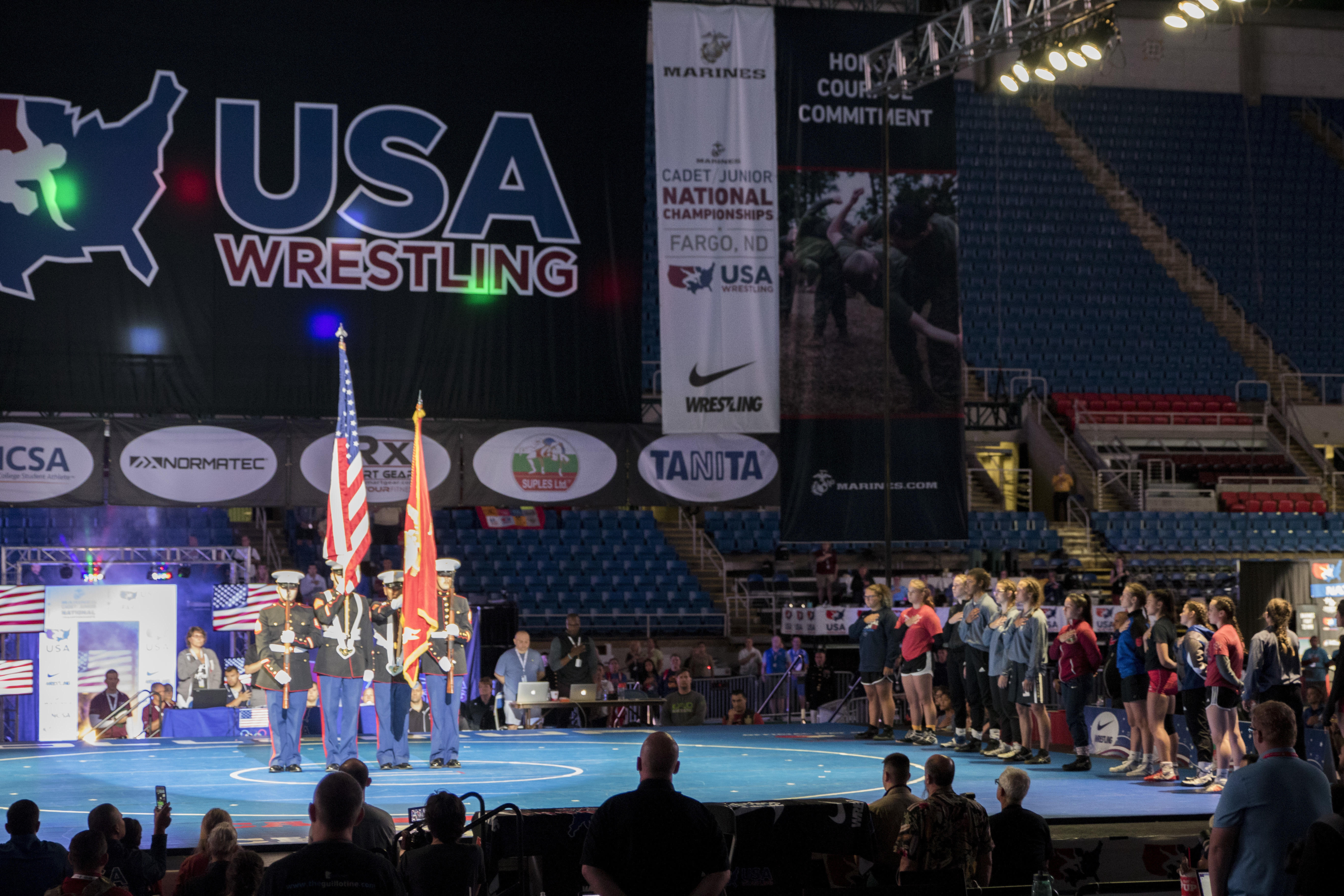 USAW and Marines team up for Cadet/Junior National Wrestling ...