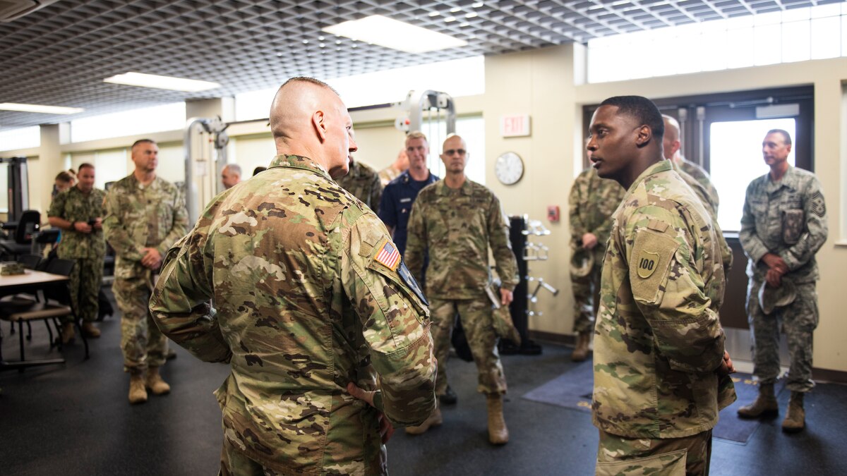 Command Sergeant Major Troxell visits JBMDL > Joint Base McGuire-Dix ...