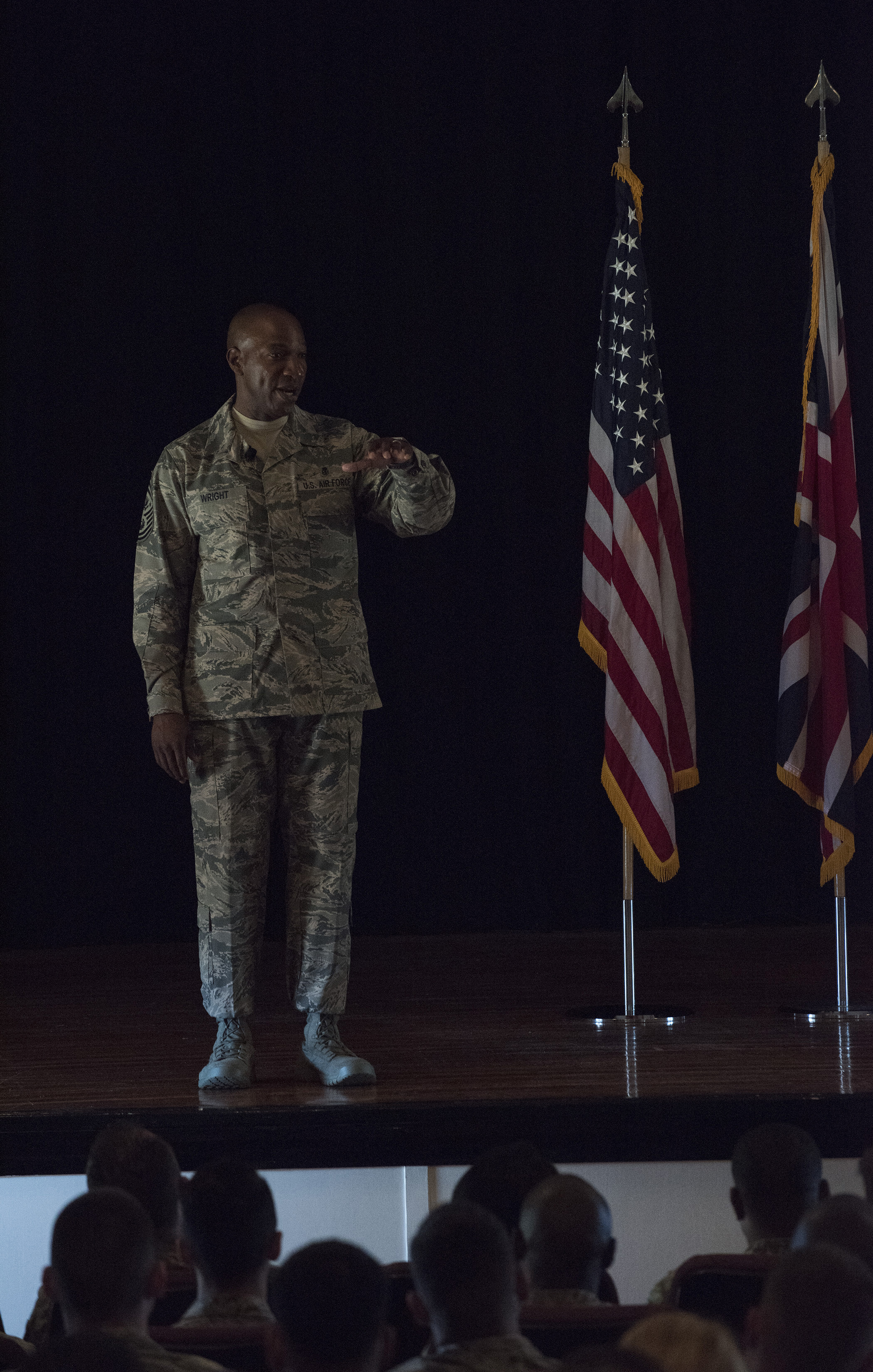 Chief Master Sgt. of the Air Force, Kaleth O. Wright Visits 501CSW ...