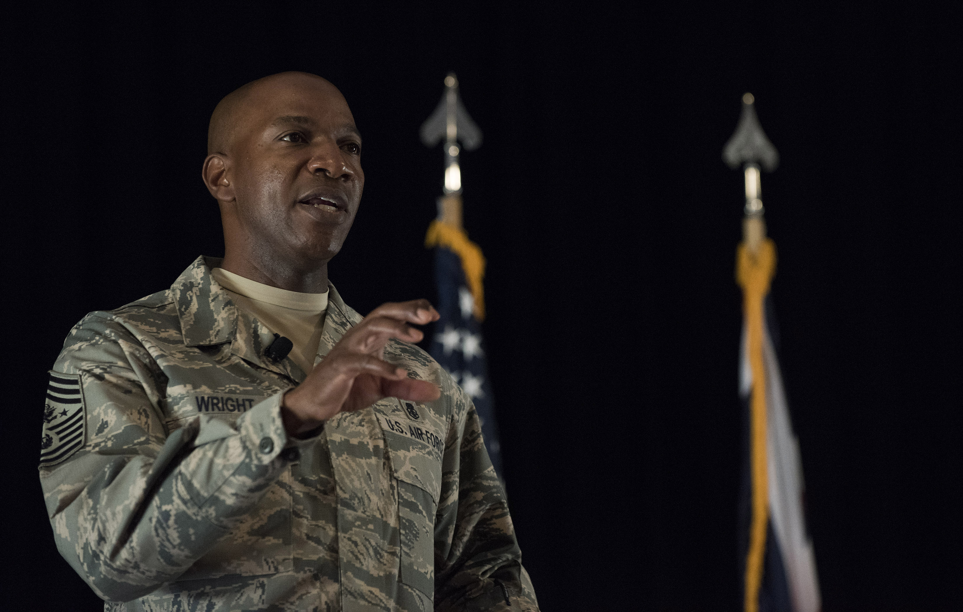Chief Master Sgt. of the Air Force, Kaleth O. Wright Visits 501CSW ...