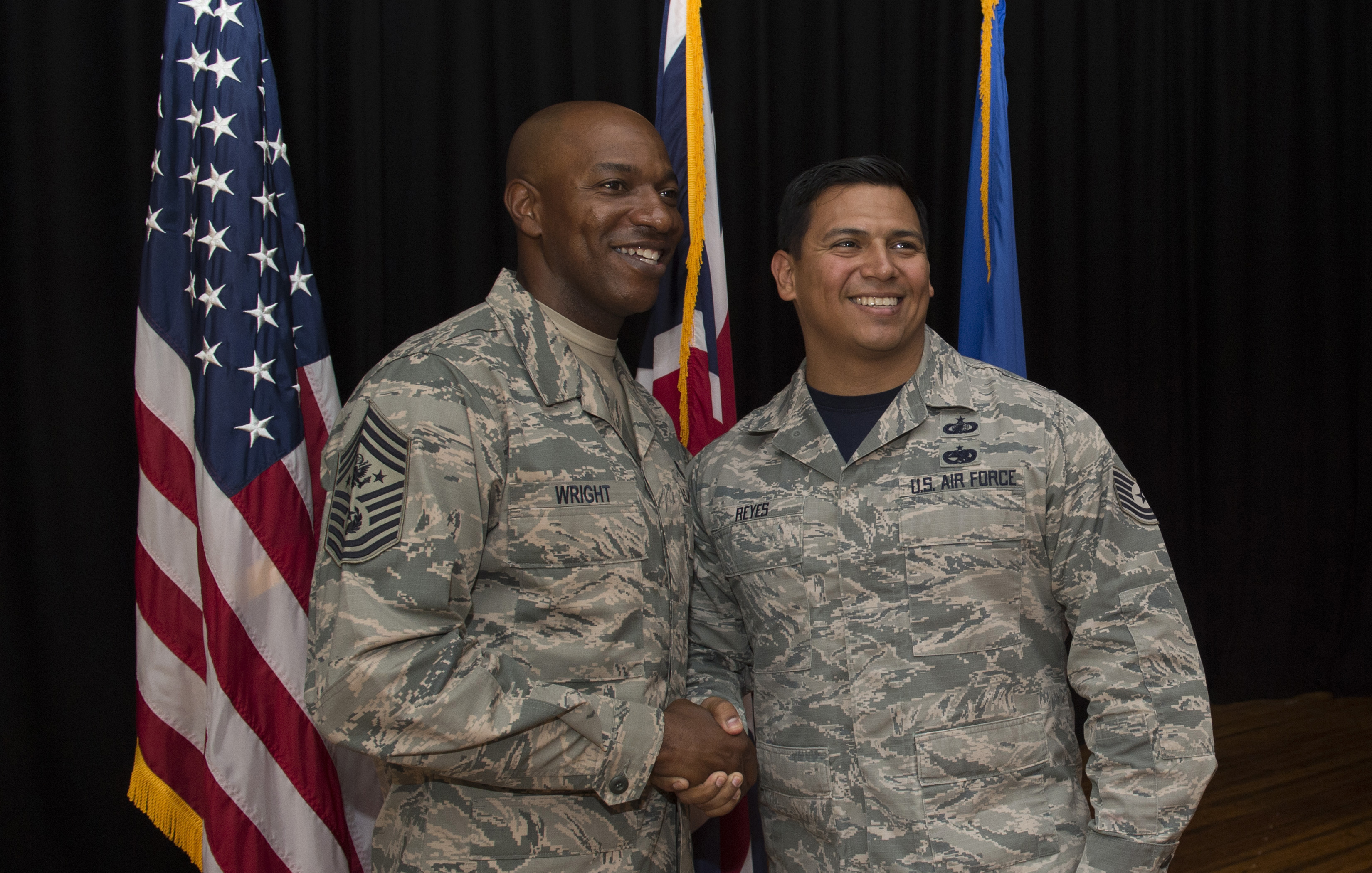 Chief Master Sgt. of the Air Force, Kaleth O. Wright Visits 501CSW ...