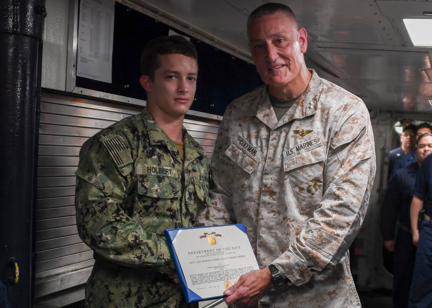 N95 Holds All-Hands Call on USS Devastator > U.S. Naval Forces Central ...