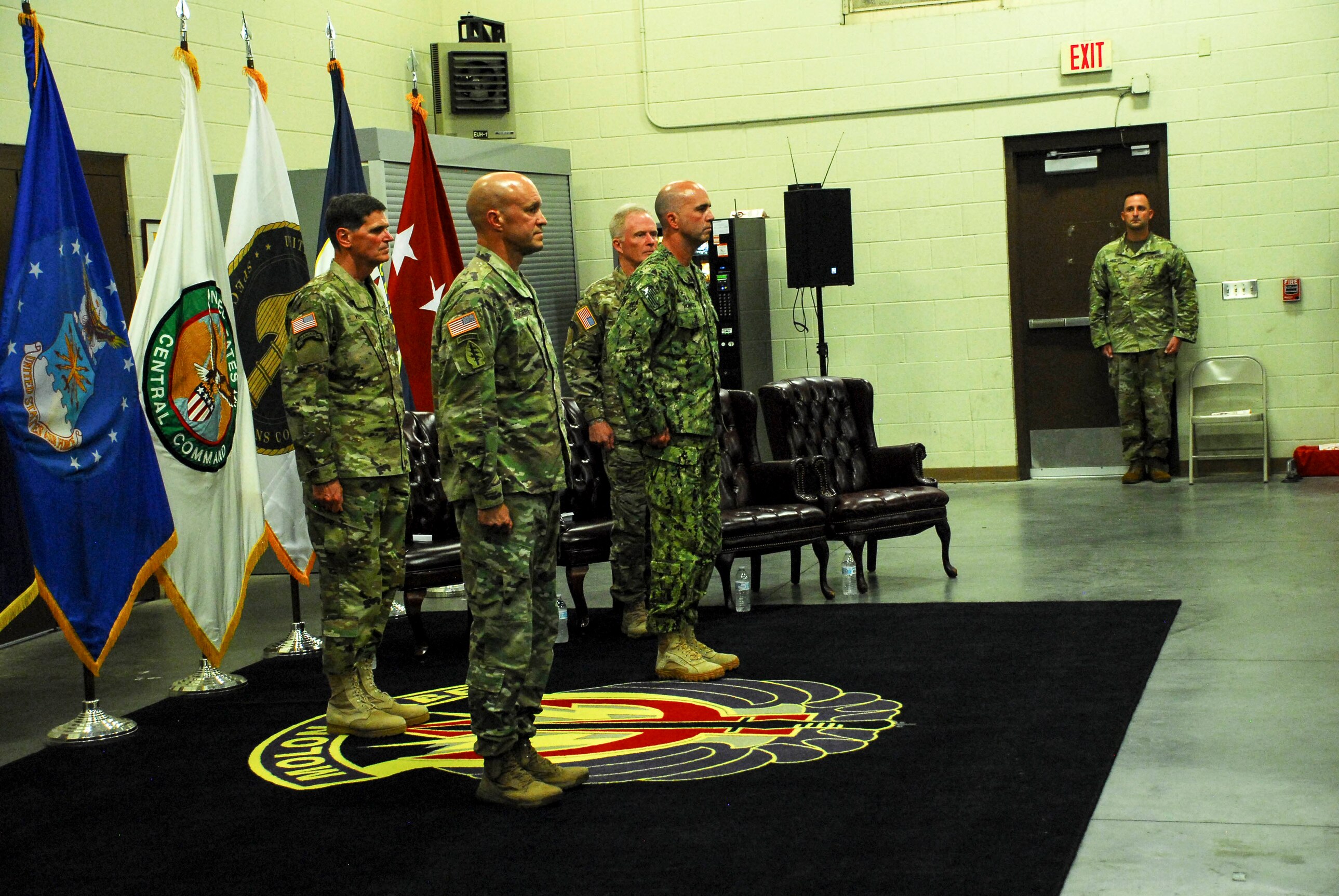 SOCCENT change of command ceremony