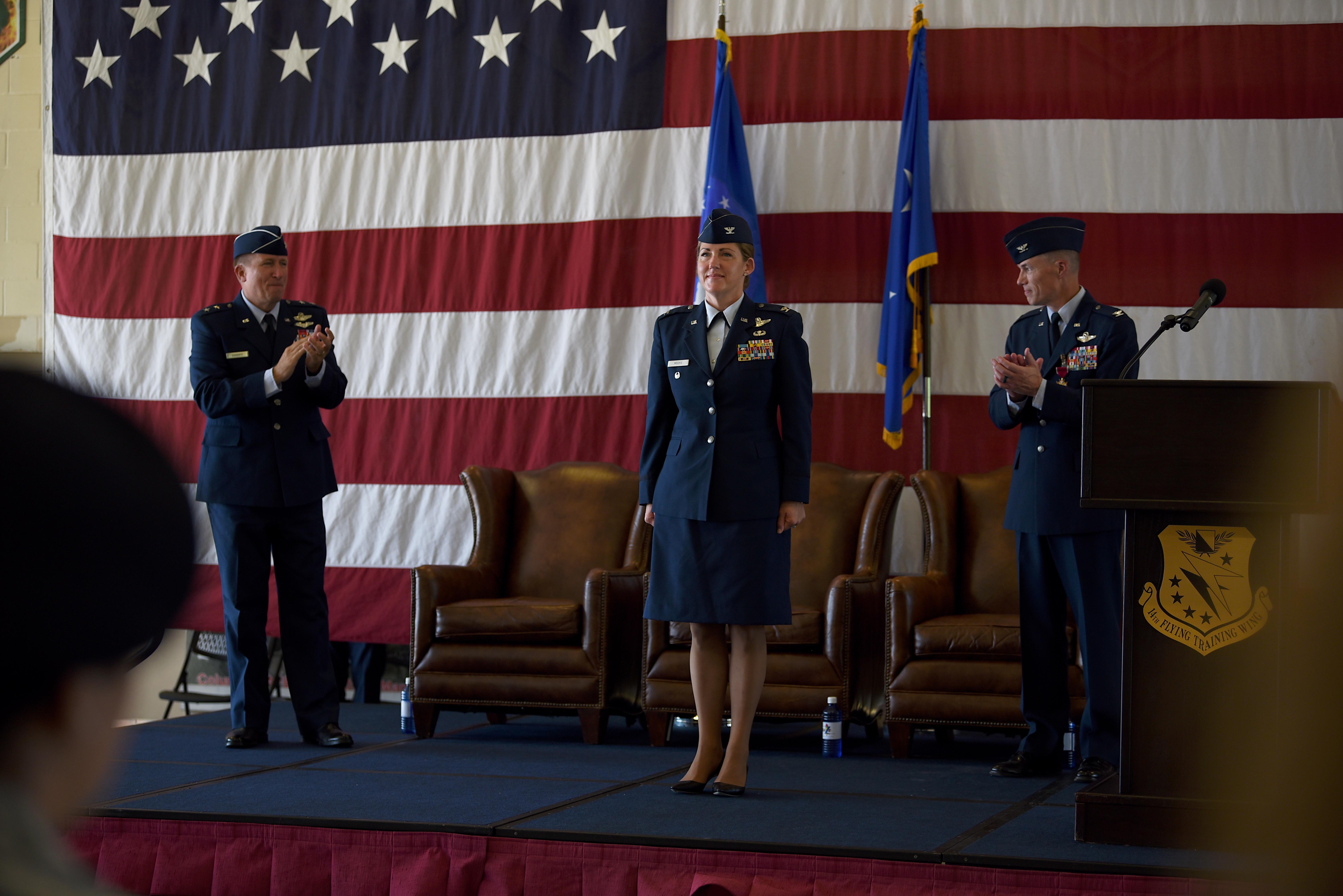 Weeks takes command of 14th FTW > Columbus Air Force Base > Article Display