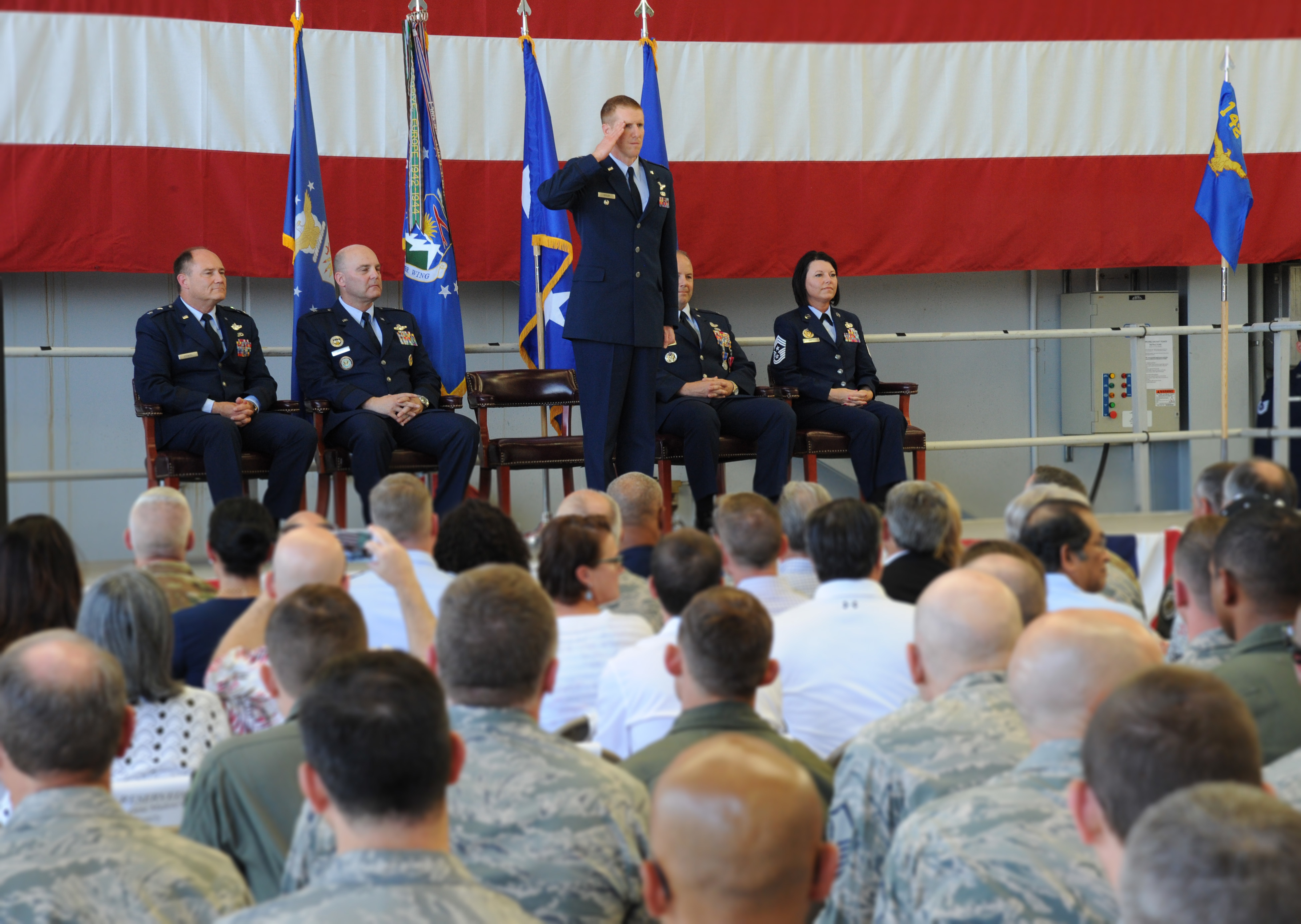 142nd Fighter Wing Welcomes New Commander > 142nd Wing > News