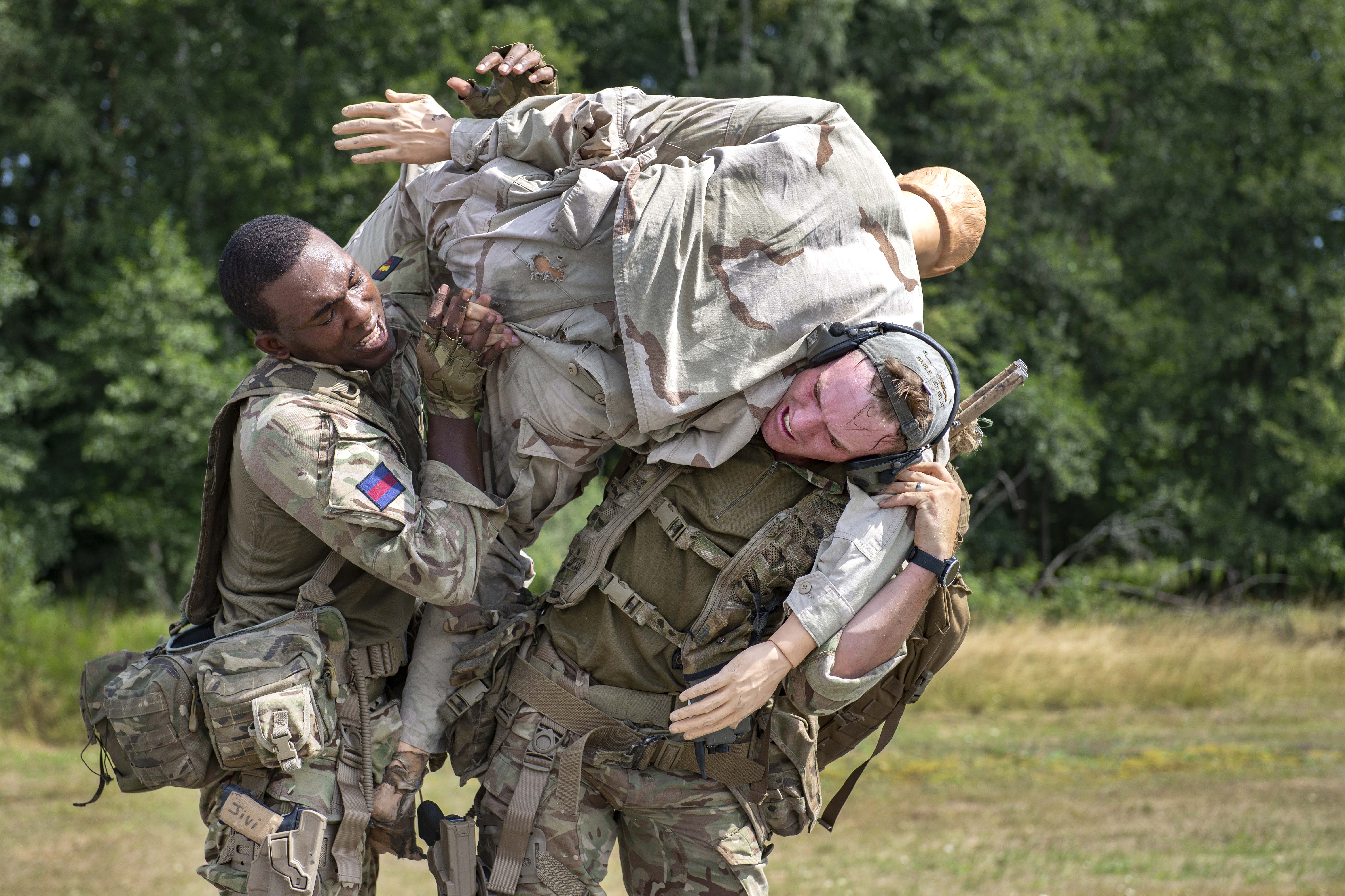 Evacuating A Casualty