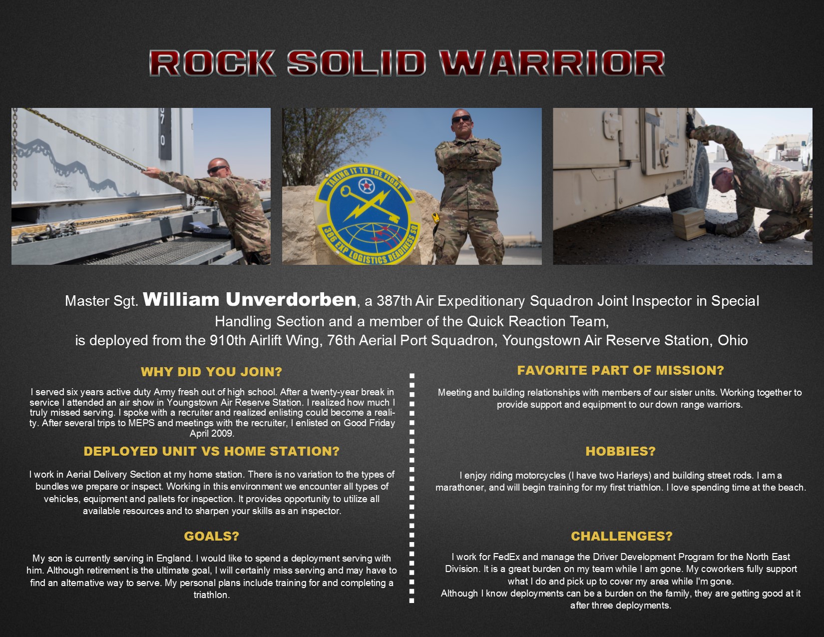 Army Warrior Motorcycle Logo