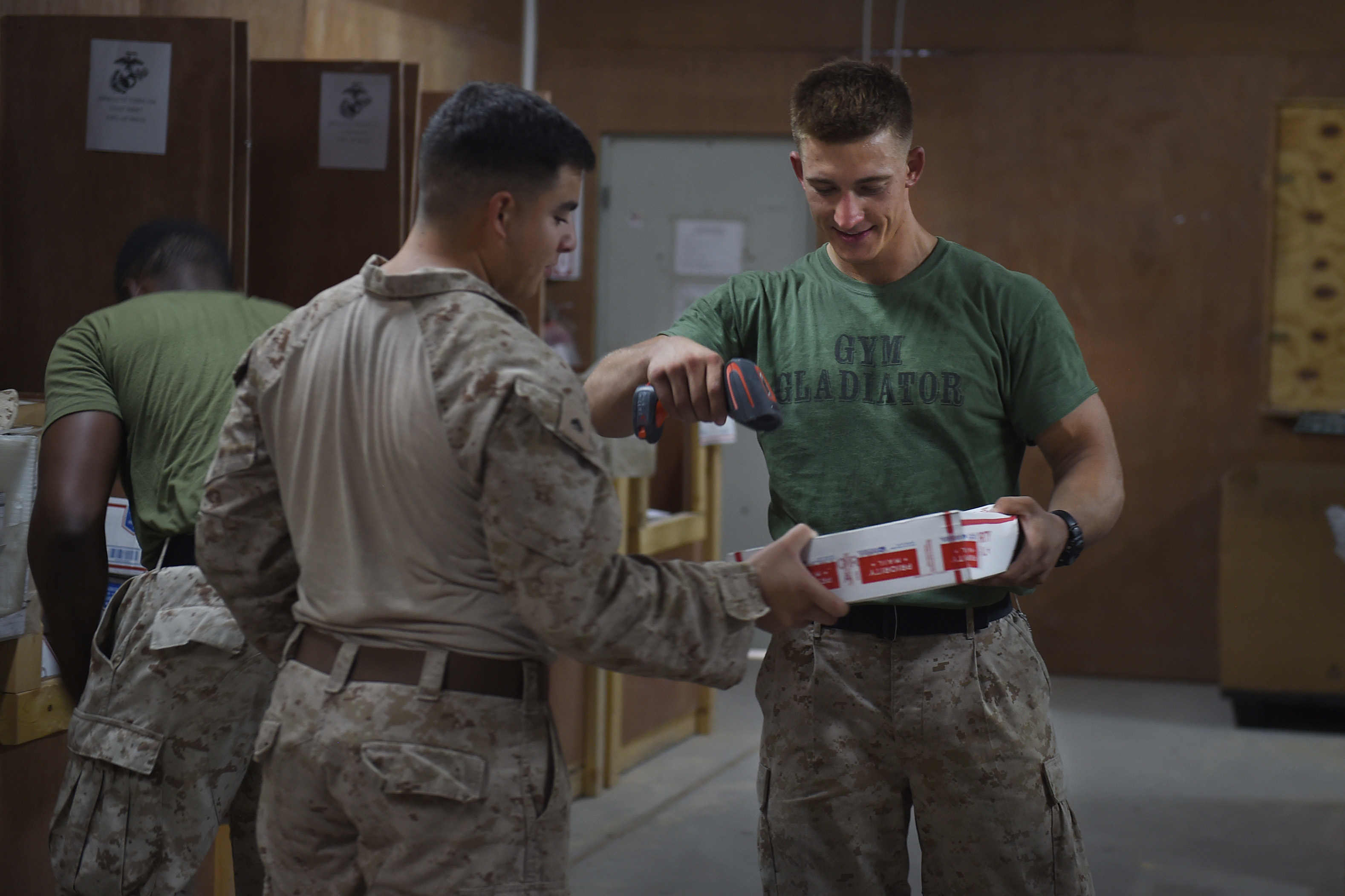 Airmen, Marines partners in postal > U.S. Air Forces Central > News