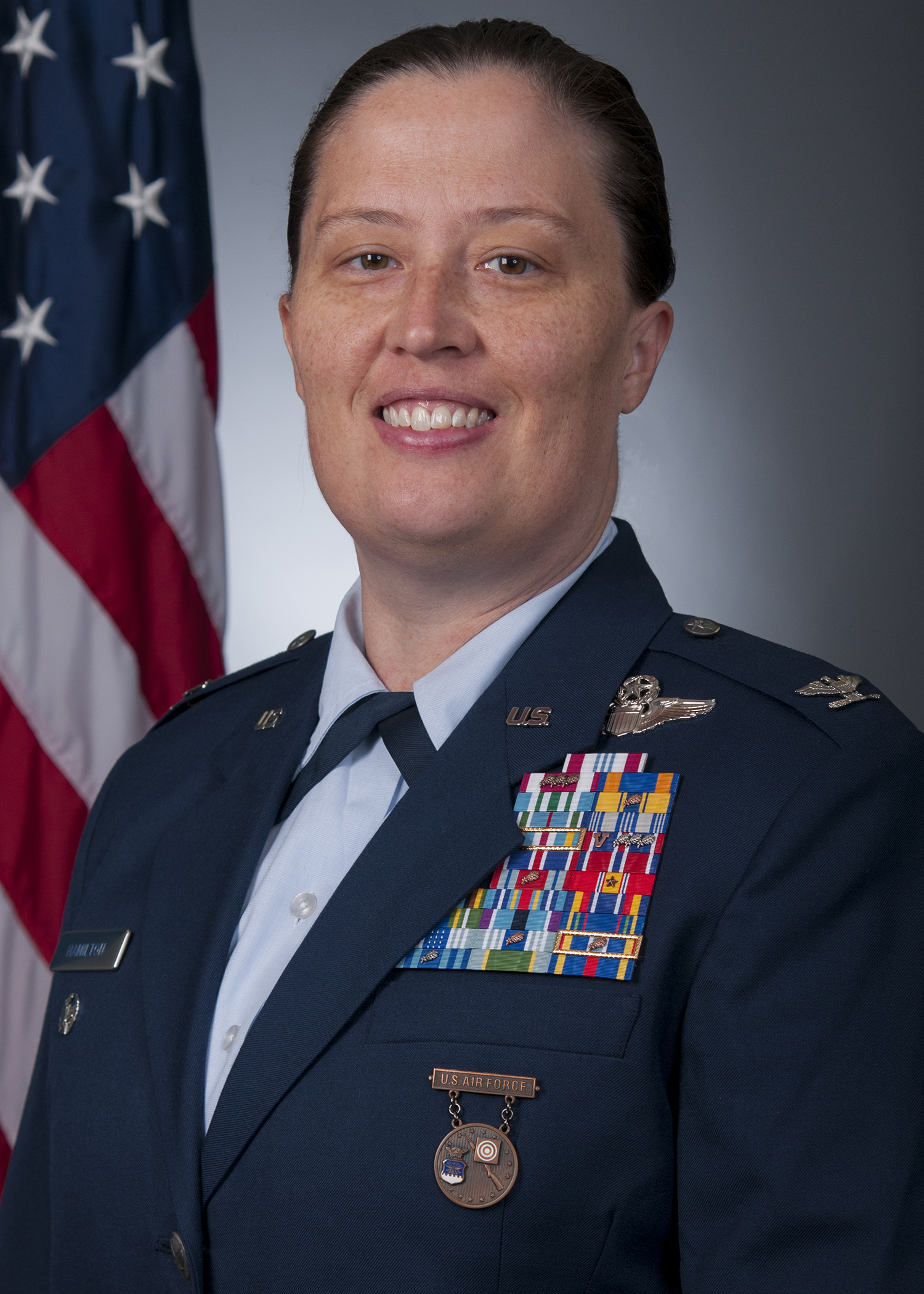 COLONEL COURTNEY A. HAMILTON > 307th Bomb Wing > Display