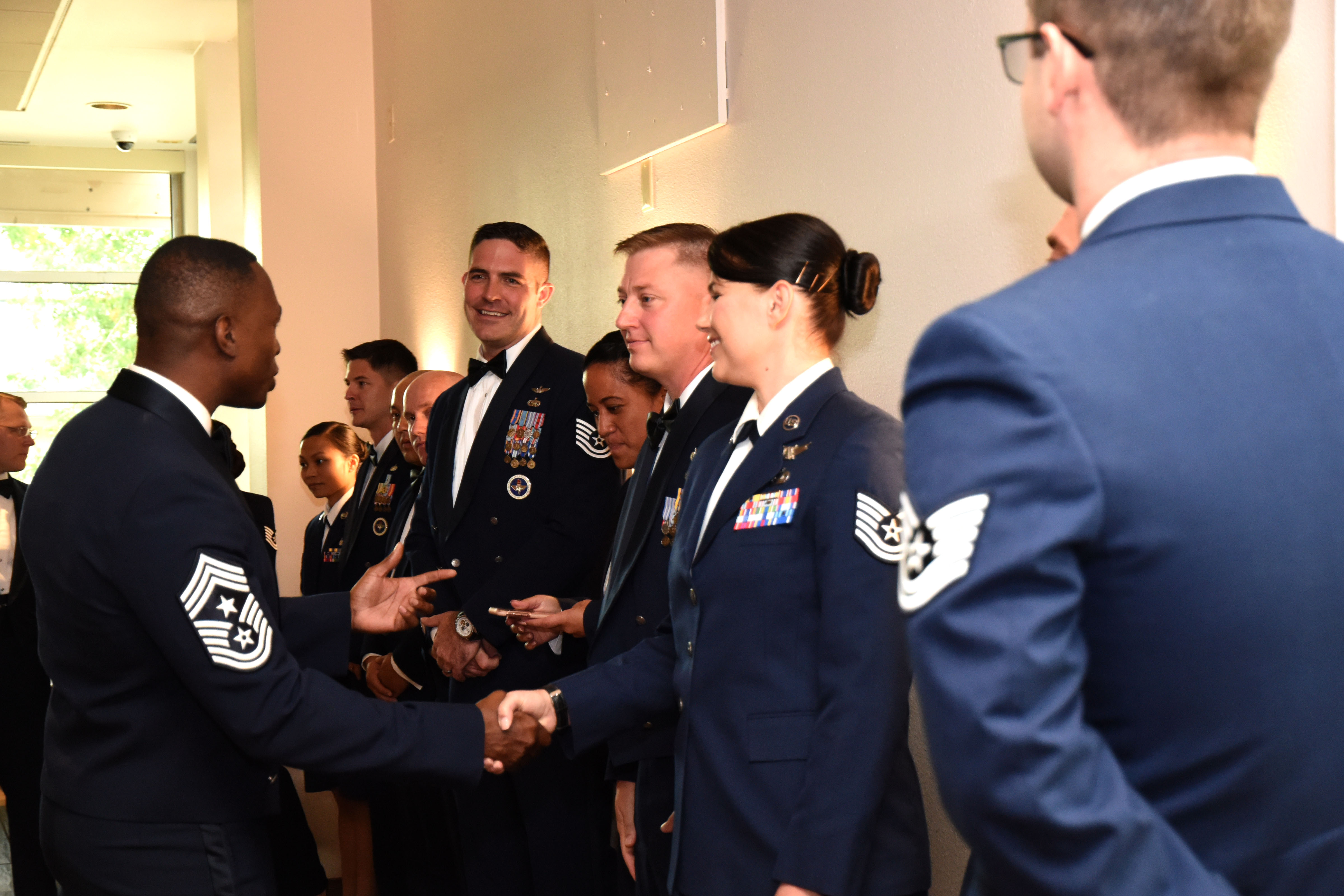 Goodfellow congratulates senior NCO inductees > Goodfellow Air Force ...