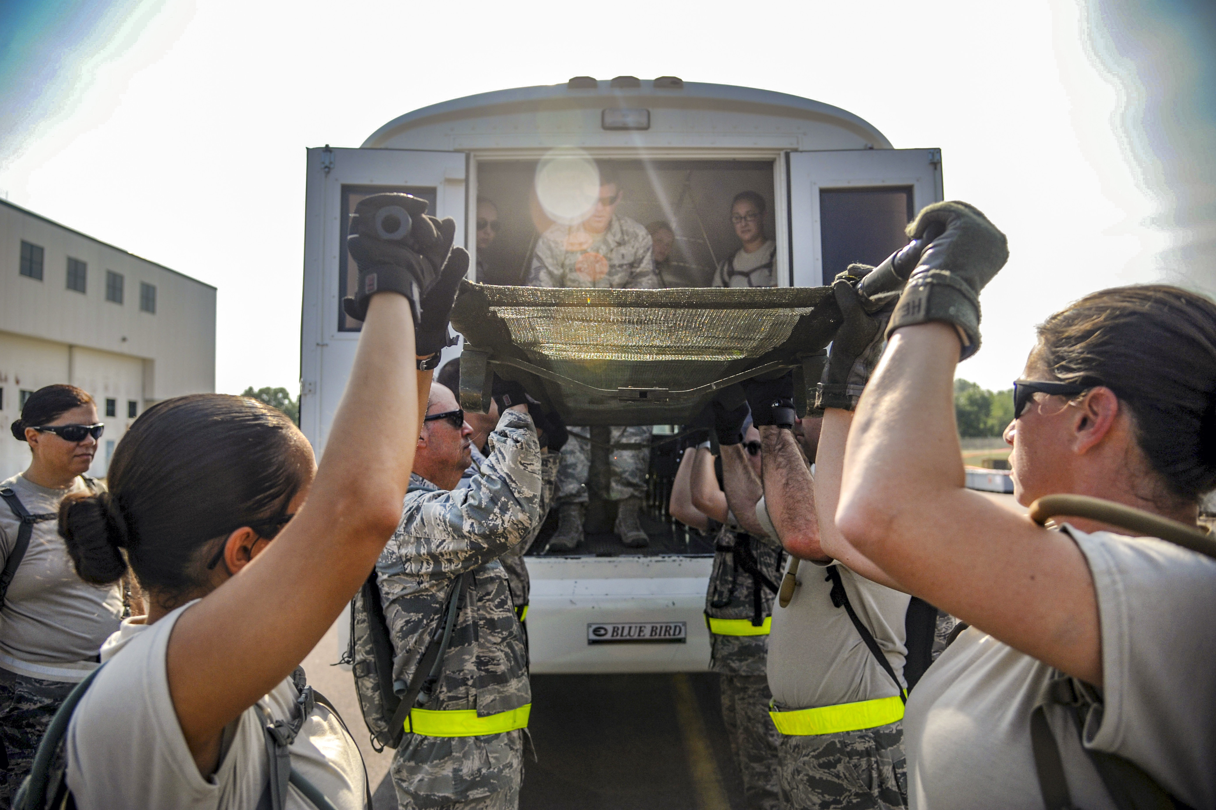 Litter Lift | U.S. Department of War