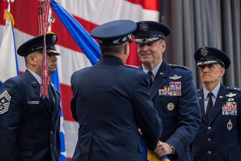 Passing the guidon: Ray takes command of AFGSC > U.S. Air Force ...