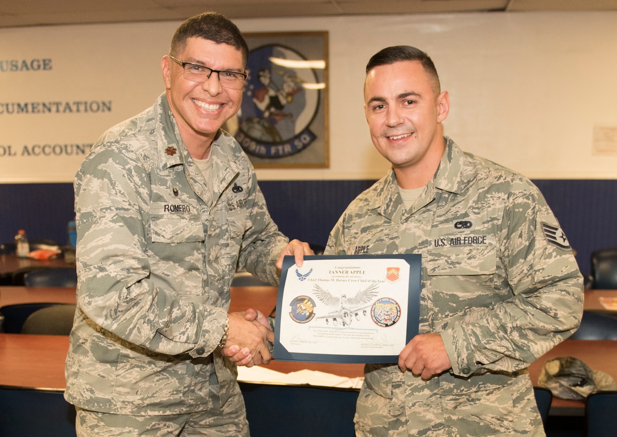 Luke crew chief named best in Air Force > Luke Air Force Base > Article ...