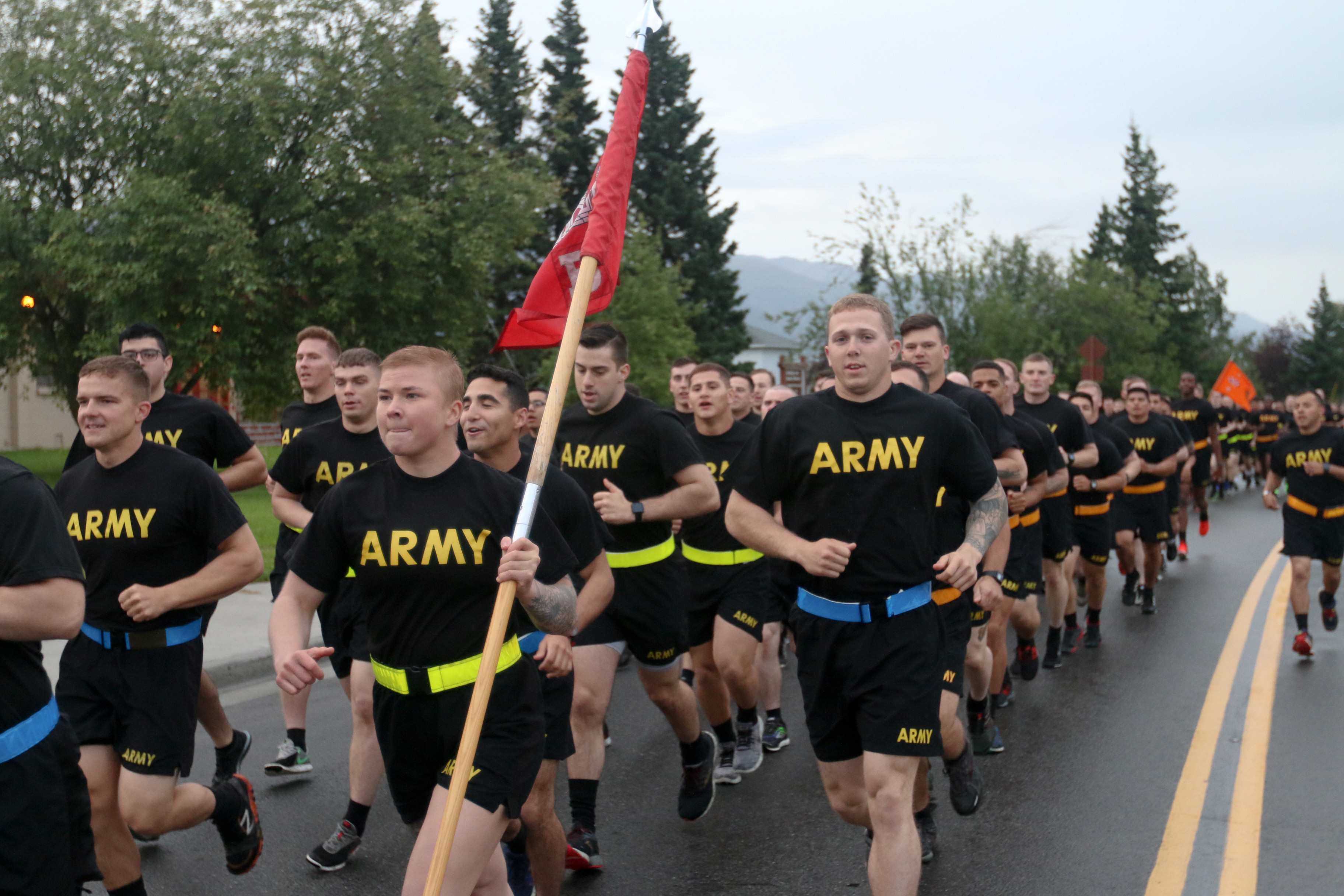 Spartans run for National Airborne Day > Joint Base Elmendorf ...
