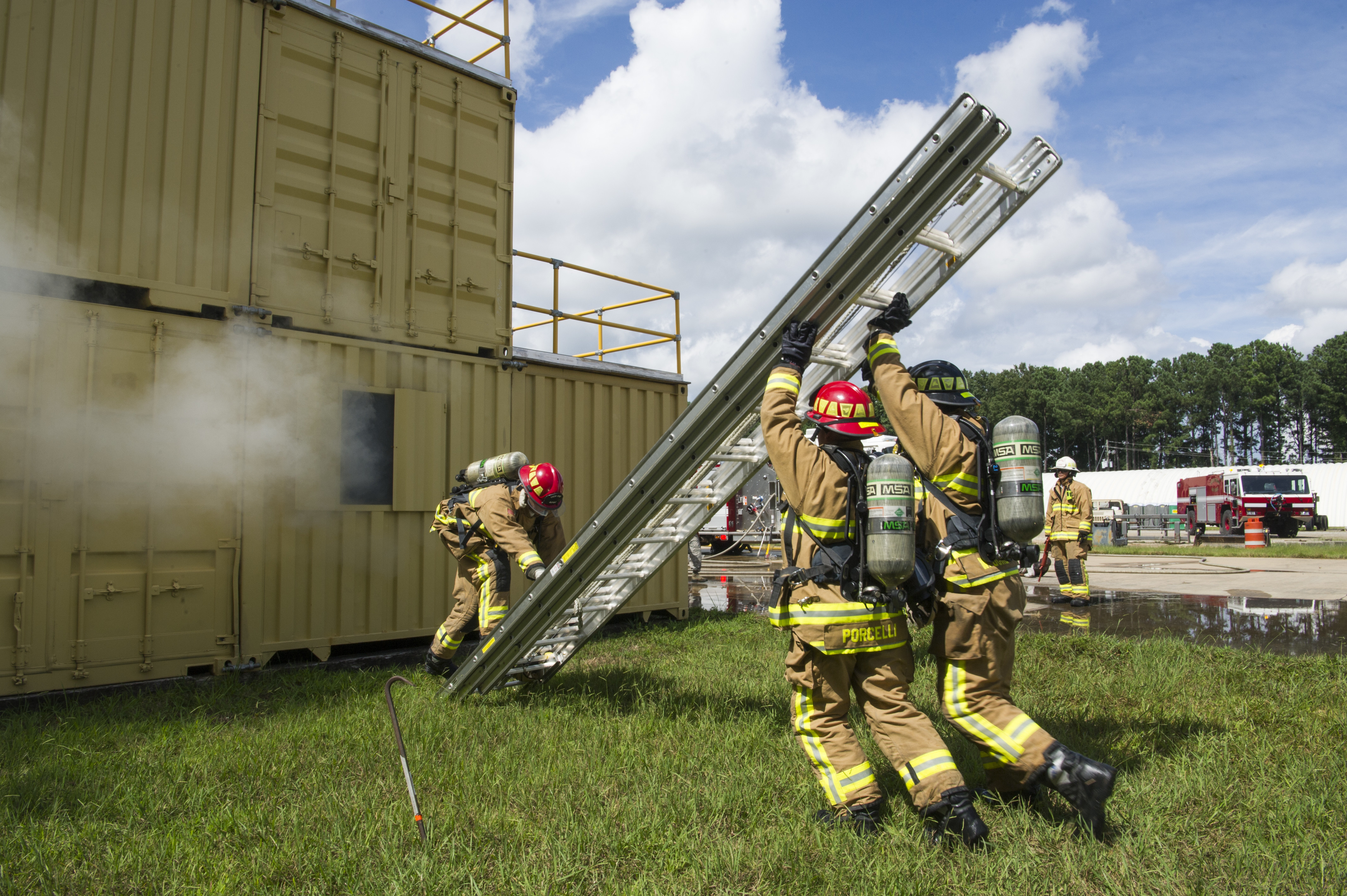 Patriot Warrior prepares firefighters for critical combat role > Air ...