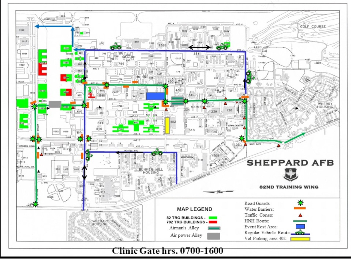 HHH to affect gates, roadways during cycling event > Sheppard Air Force ...