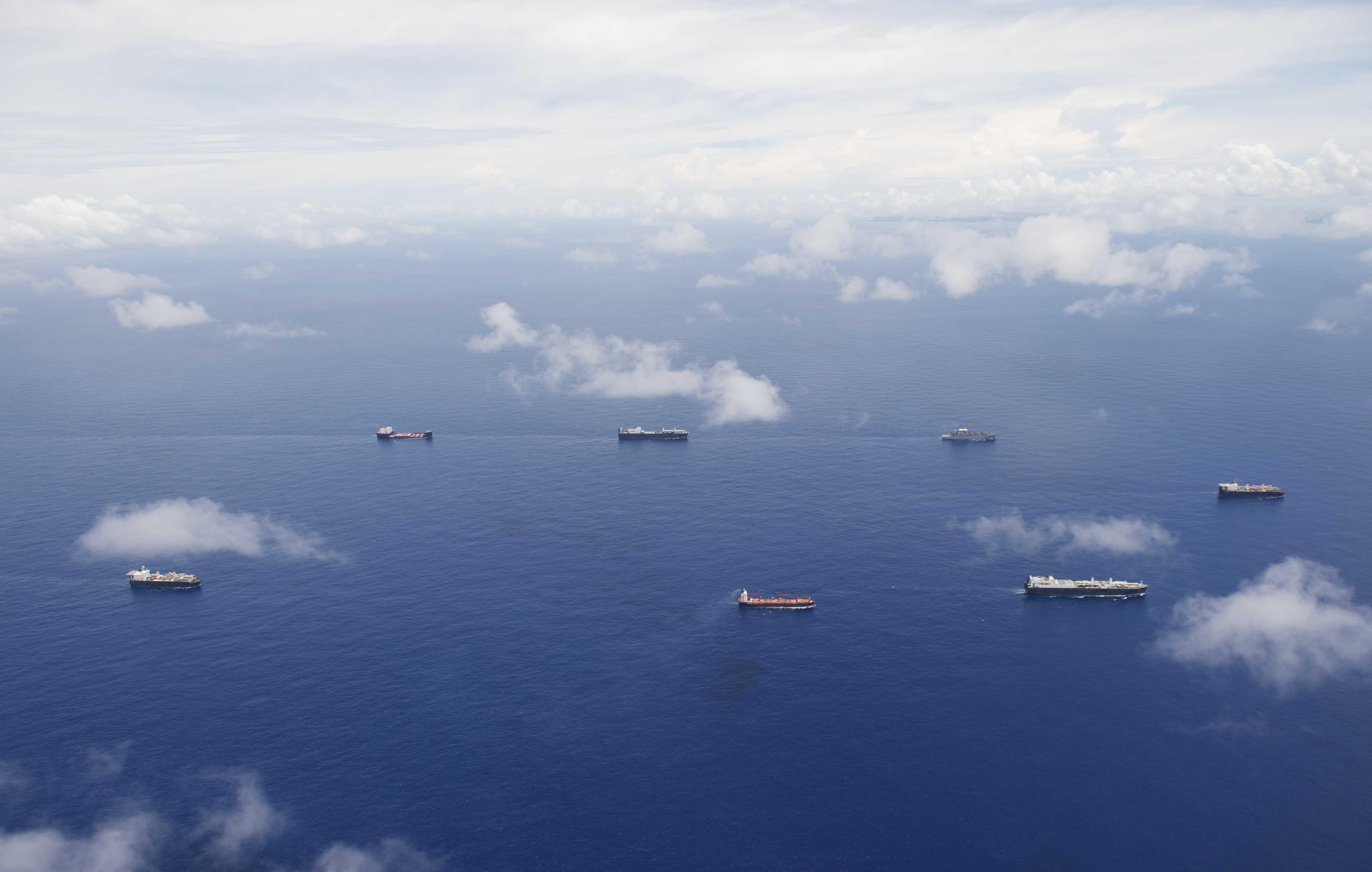 Maritime Prepositioning Ships Squadron 3 conducts group sail > U.S ...