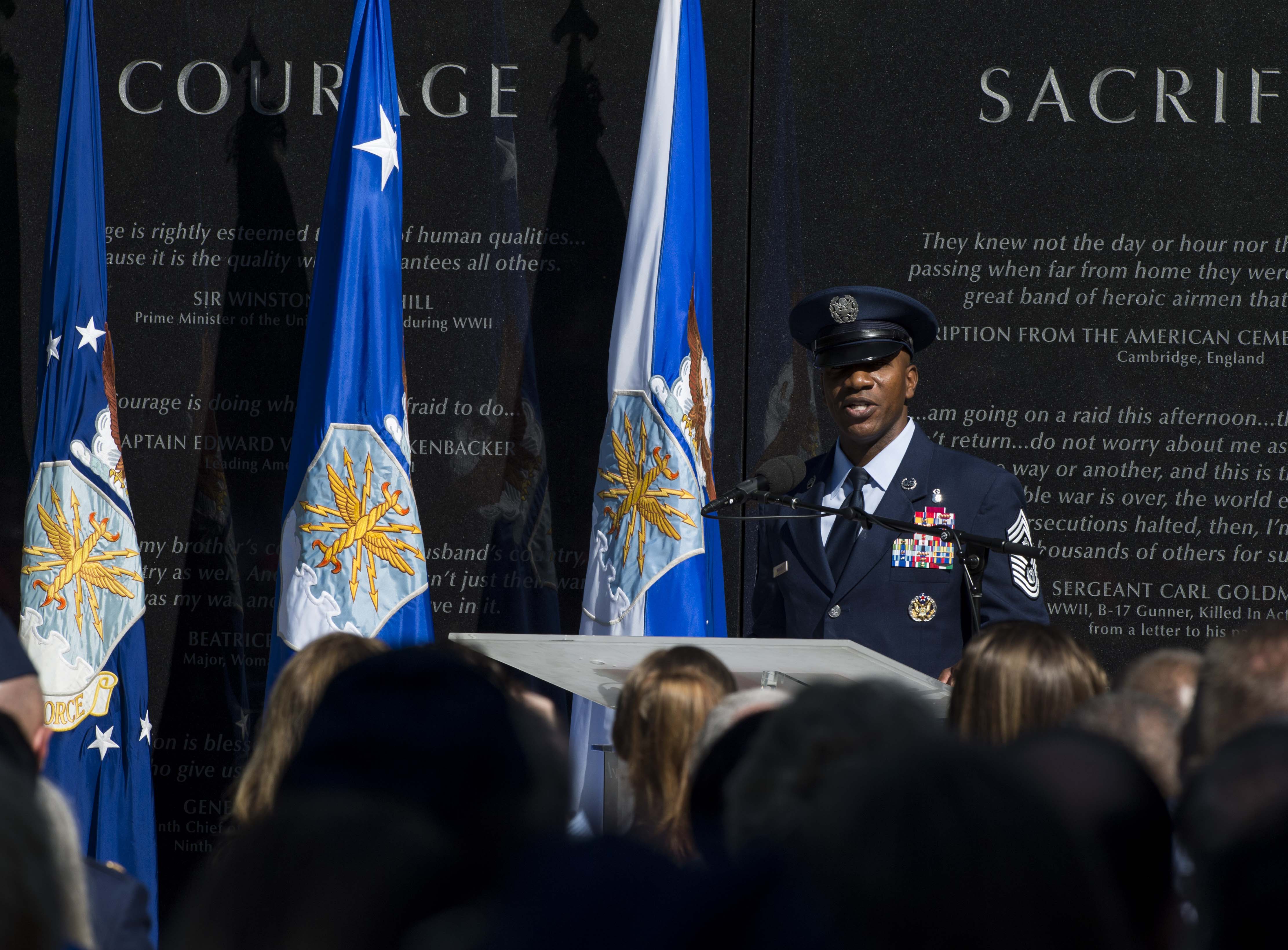 Master Sgt. John Chapman remembered, immortalized at Air Force Memorial ...