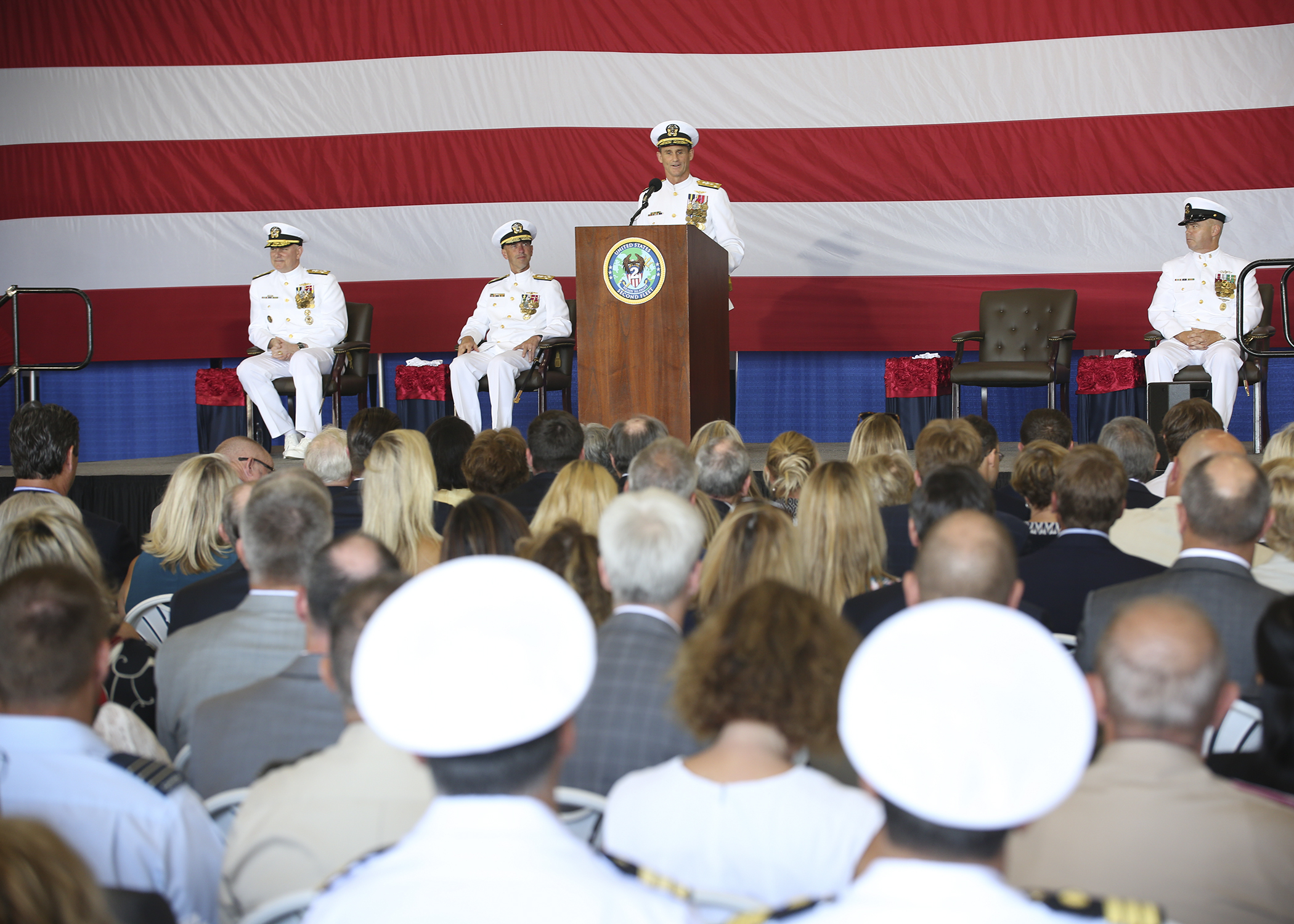 Navy Establishes U.S. 2nd Fleet, Vice Adm. Lewis Assumes Command ...