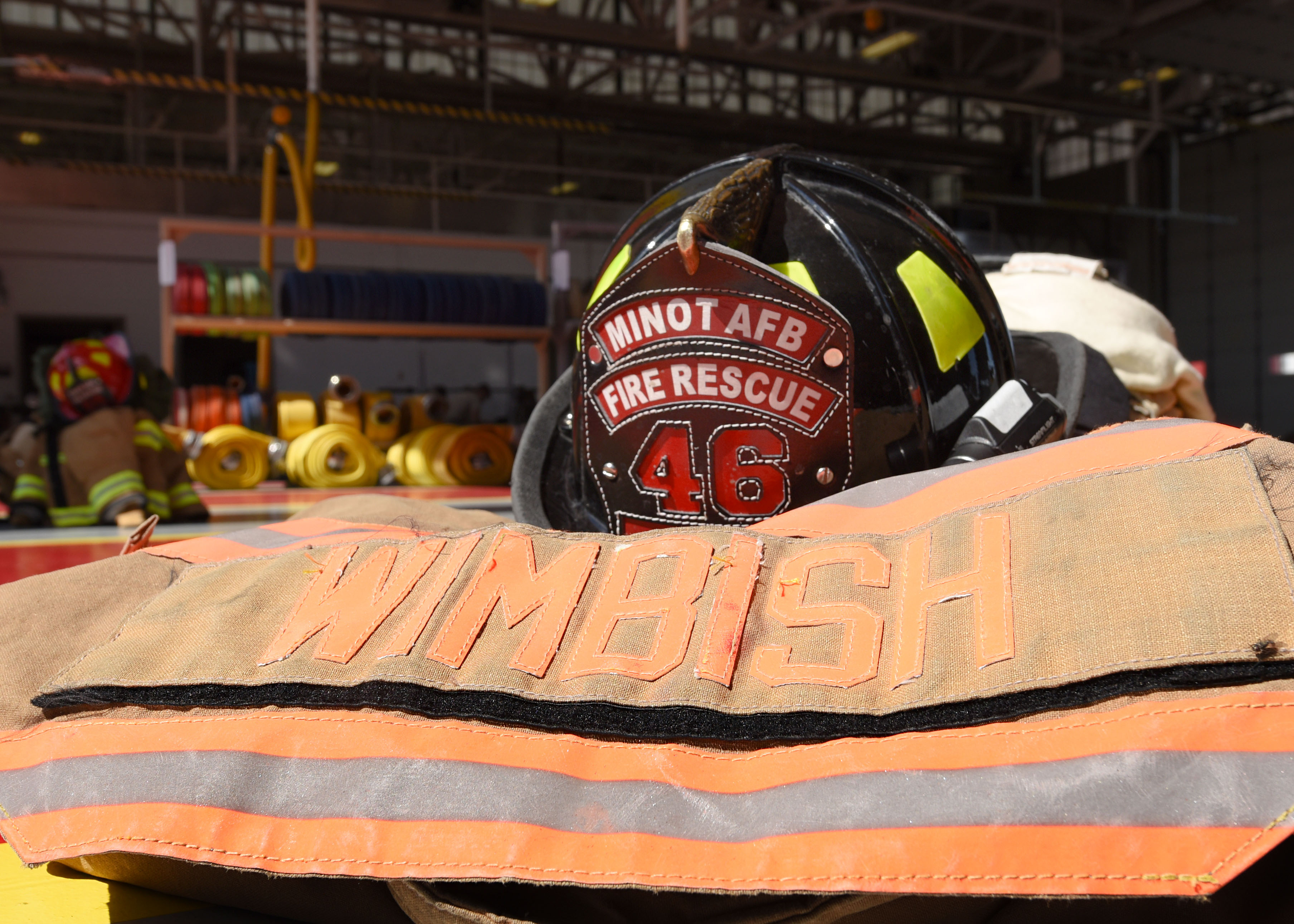 5th CES Fire Emergency Services: From the flames > Minot Air Force Base ...