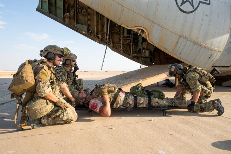 1st Expeditionary Rescue Group conducts combat search and rescue ...