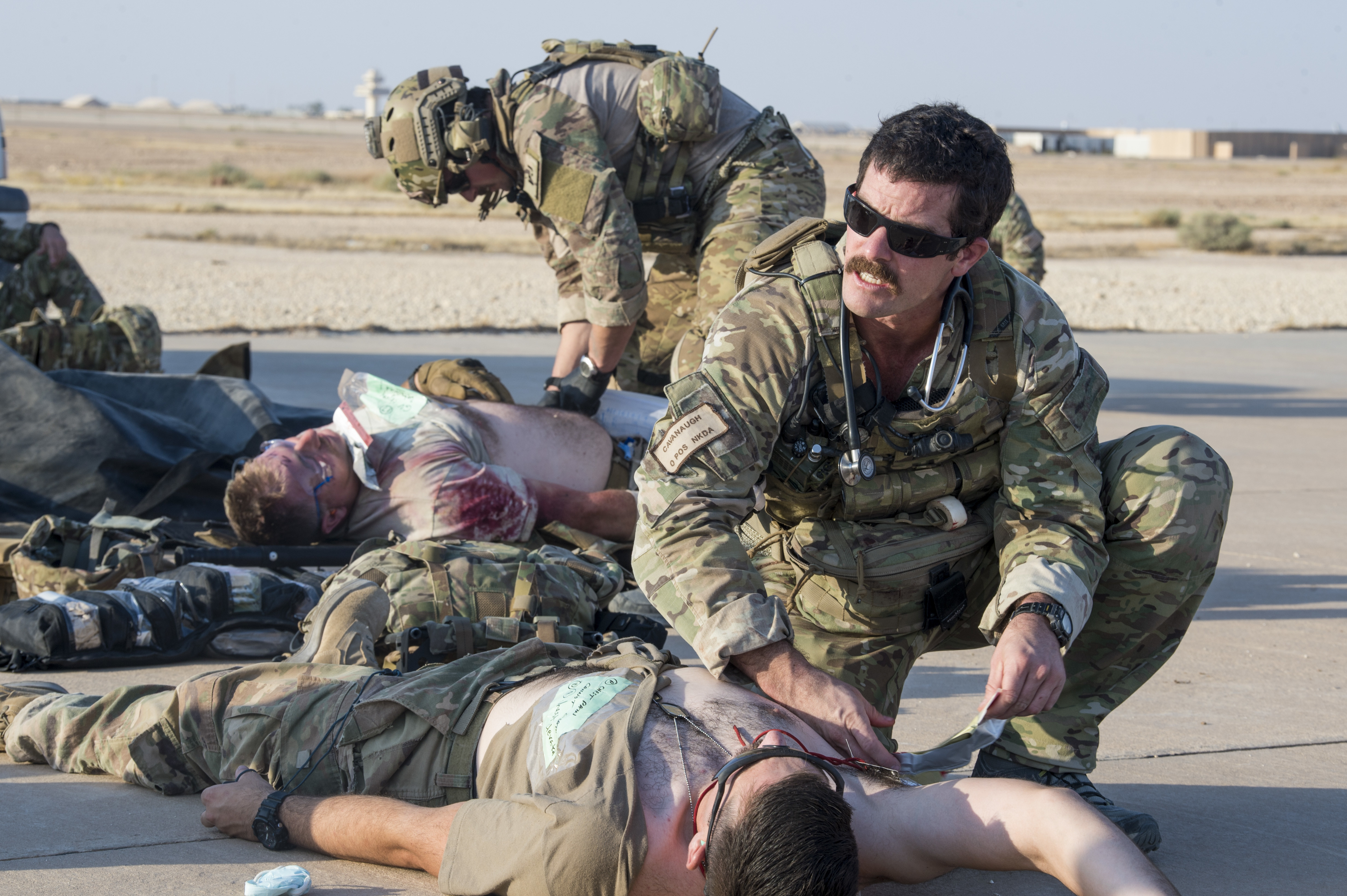 1st Expeditionary Rescue Group conducts combat search and rescue ...