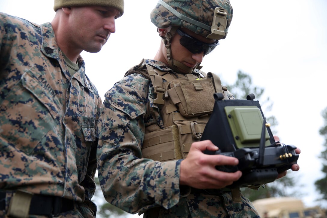Marines utilize unmanned aerial systems for platoon supported attack in ...