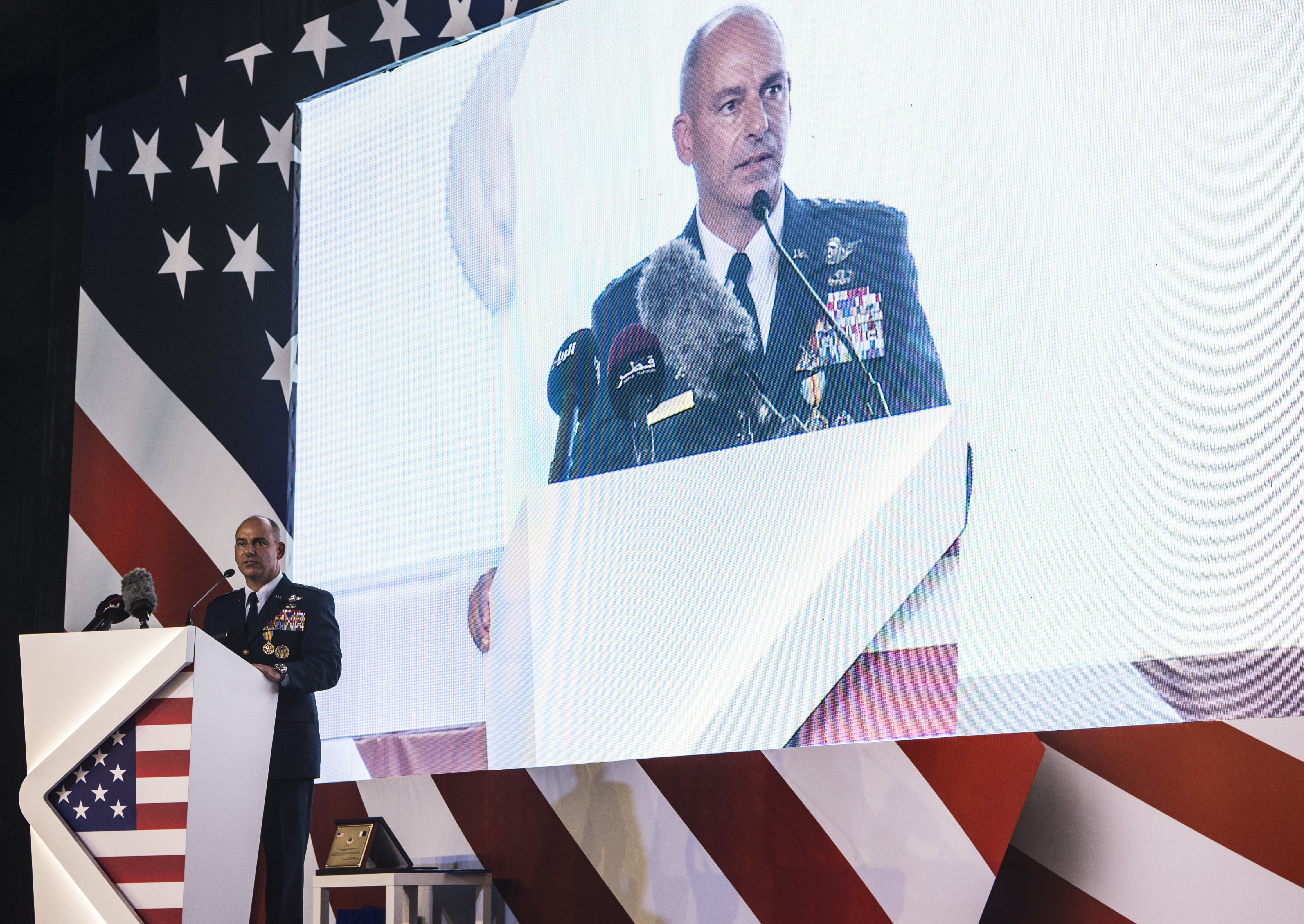 Guastella assumes command of AFCENT in historic ceremony > U.S. Air ...