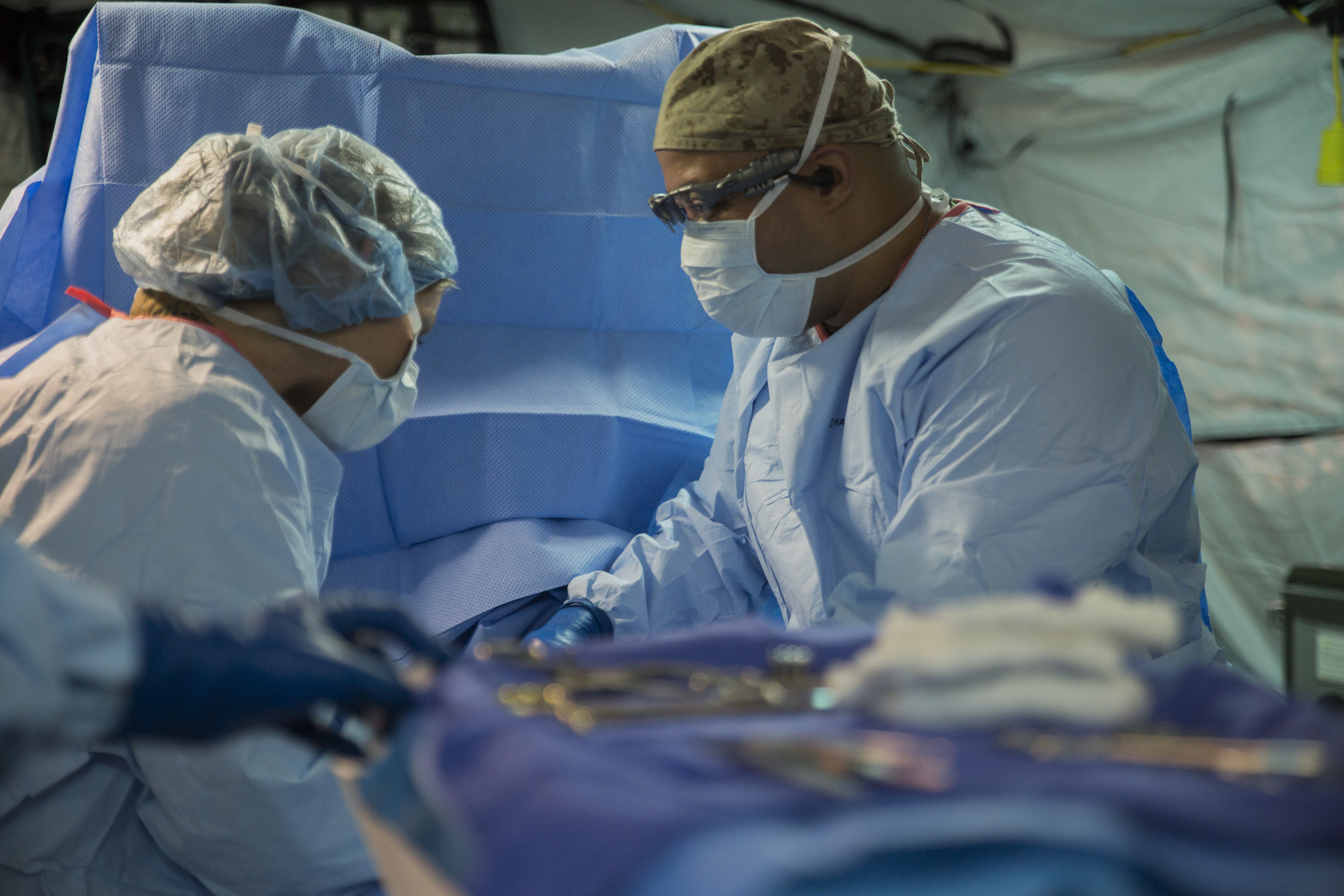 Capabilities on display | 3rd Medical Battalion establishes Role II ...