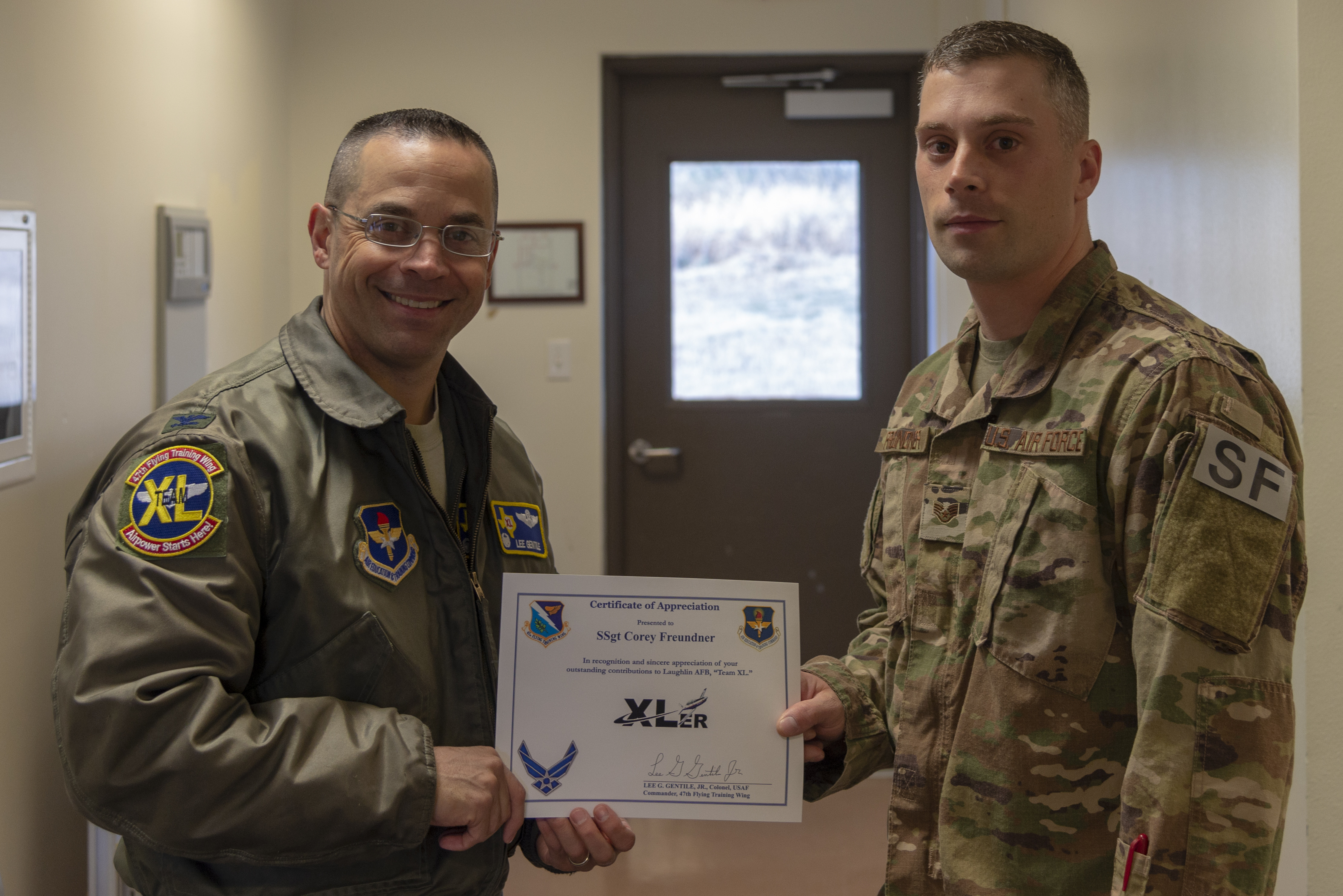 XLer of the Week: Staff Sgt. Corey Freundner > Laughlin Air Force Base ...