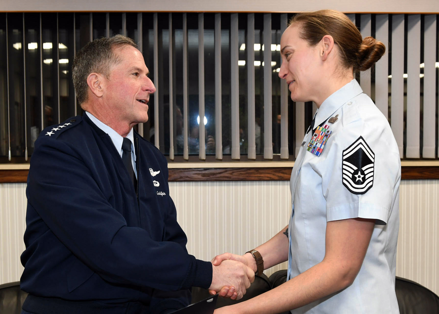 Goldfein announces Hanscom senior NCO’s promotion